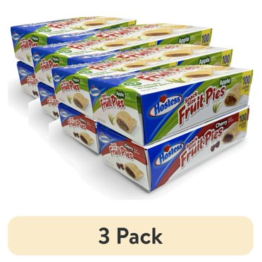 HOSTESS Mini Baked Apple Fruit Pies, Single Serve, 12 Count, 12 oz ...