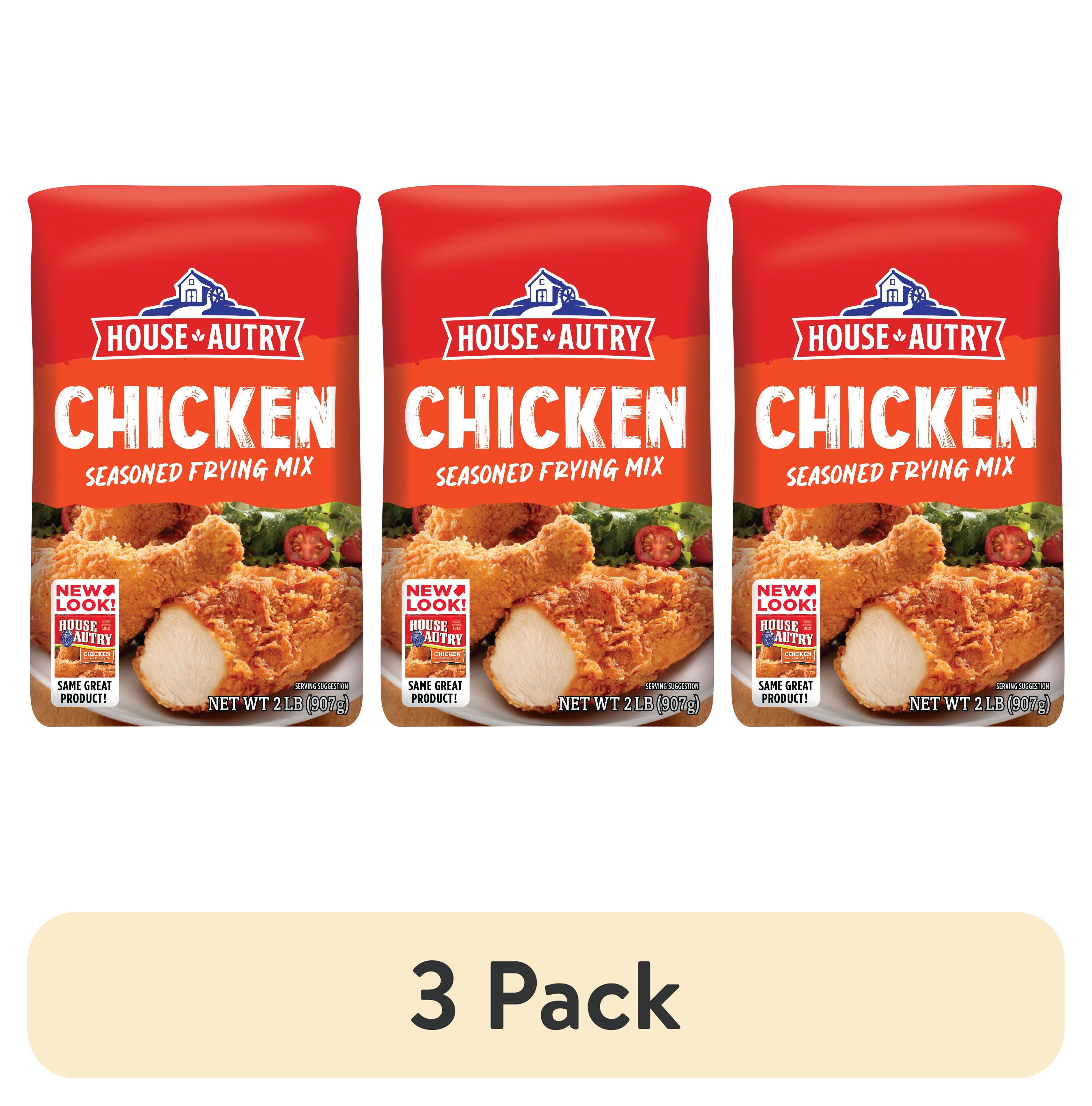 (3 pack) House Autry Chicken Seasoned Breading Mix 2lb Crispy Coatings ...