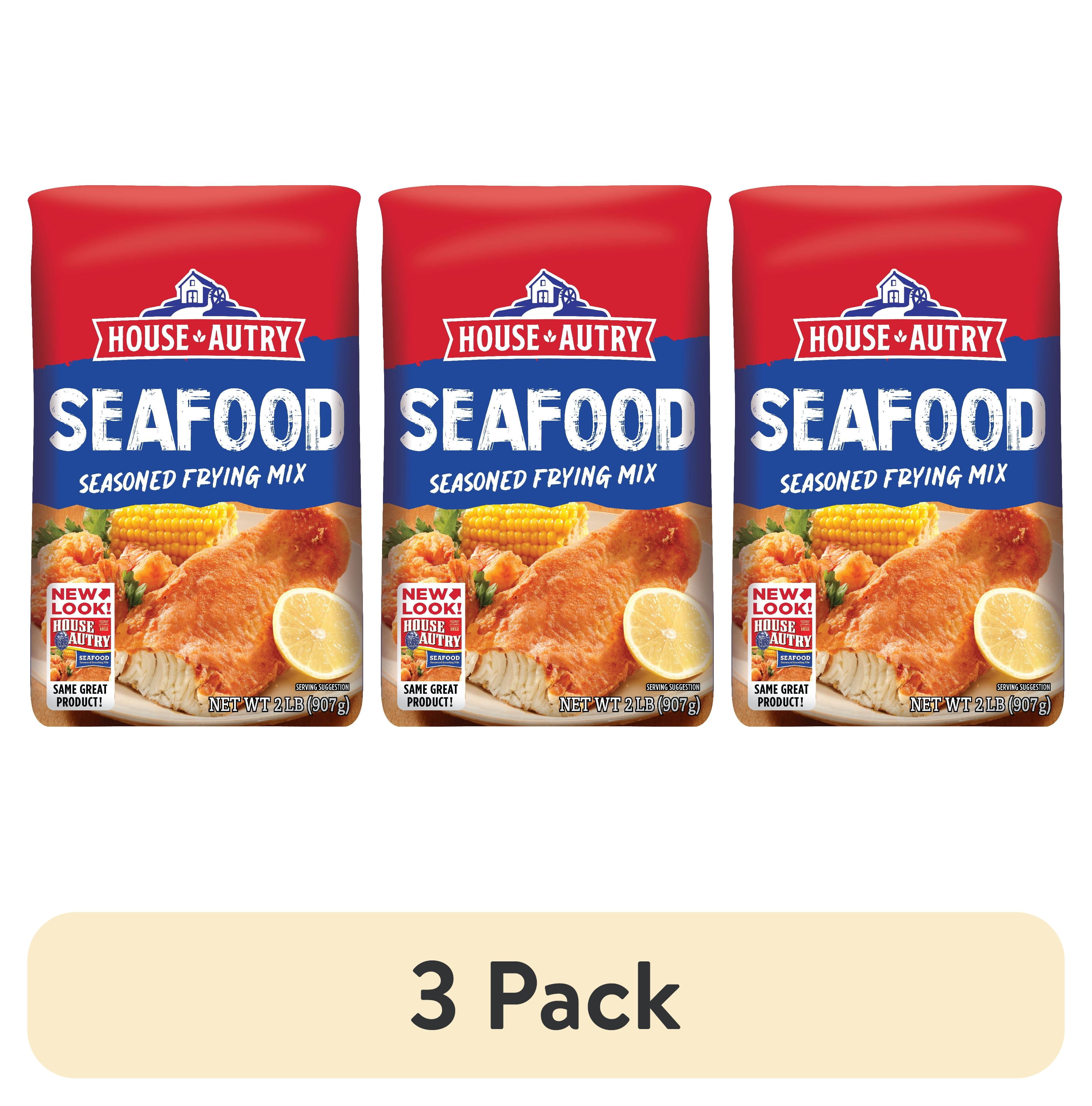 (3 pack) House Autry Seafood Seasoned Breading Mix 32z Crispy Coatings ...