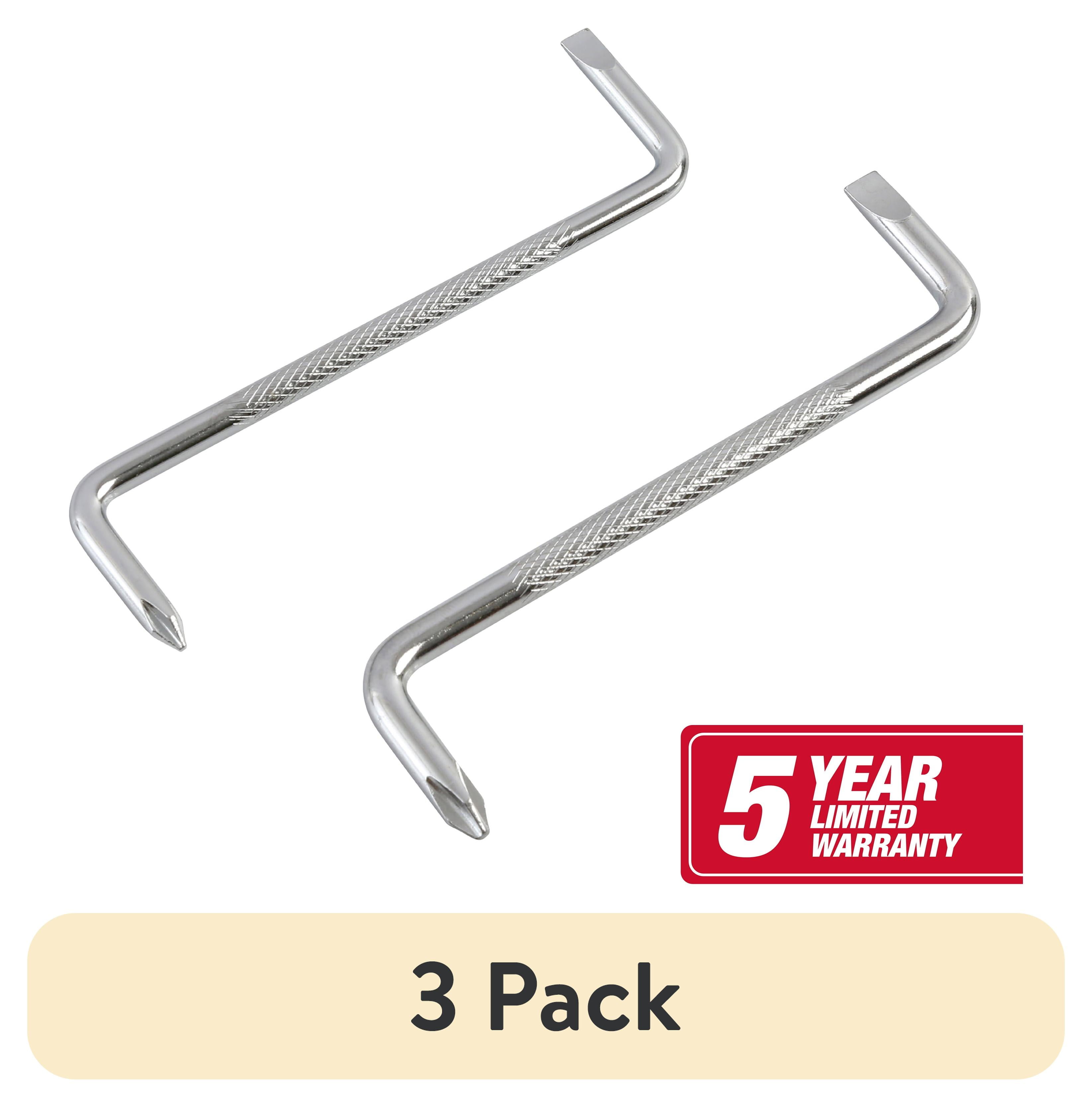 (3 pack) Hyper Tough 2-Piece Offset Screwdrivers with Phillips and ...
