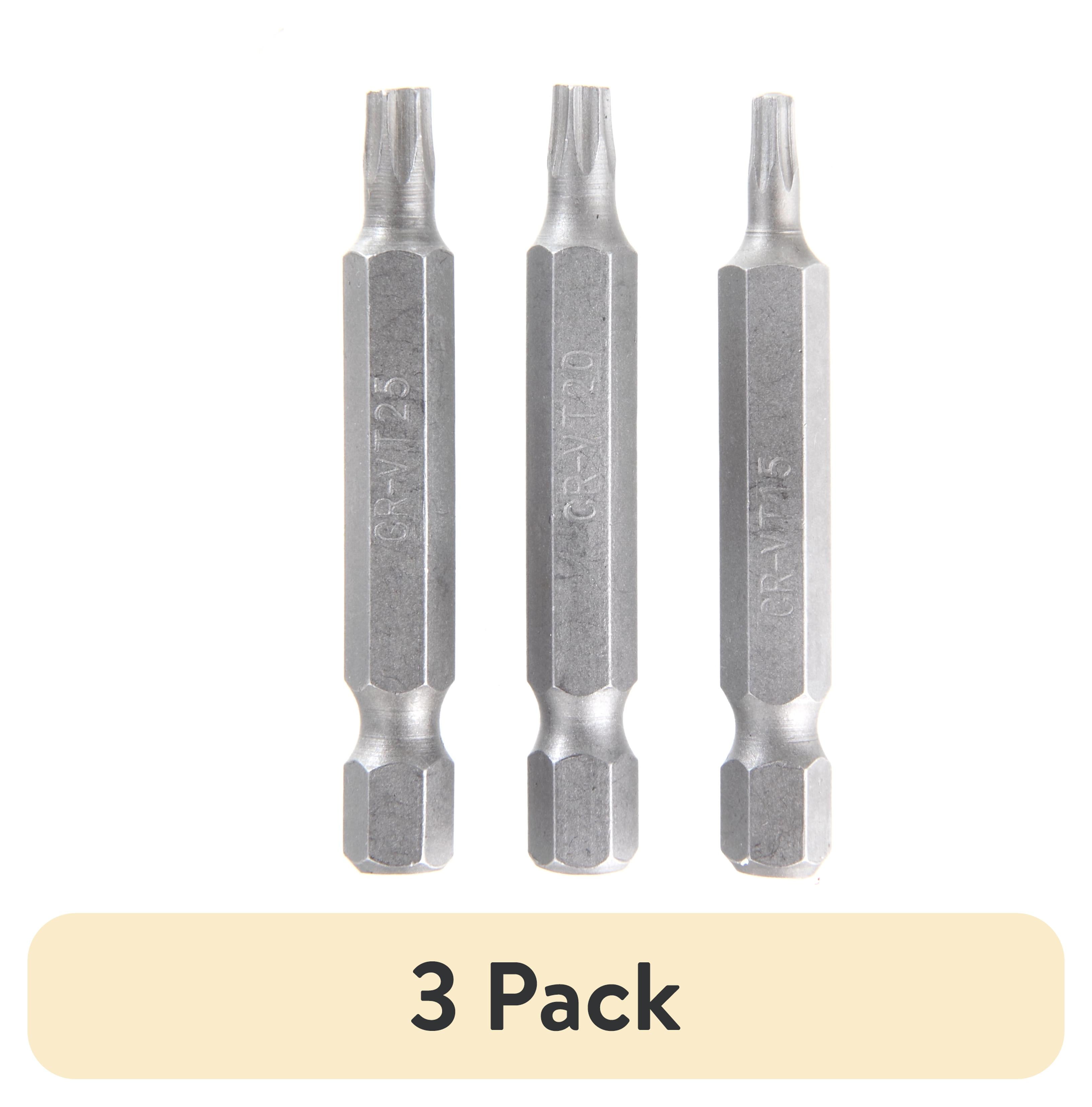 (3 pack) Hyper Tough 3 pack 2-Inch Star Drive Screwdriver Bits Set ...