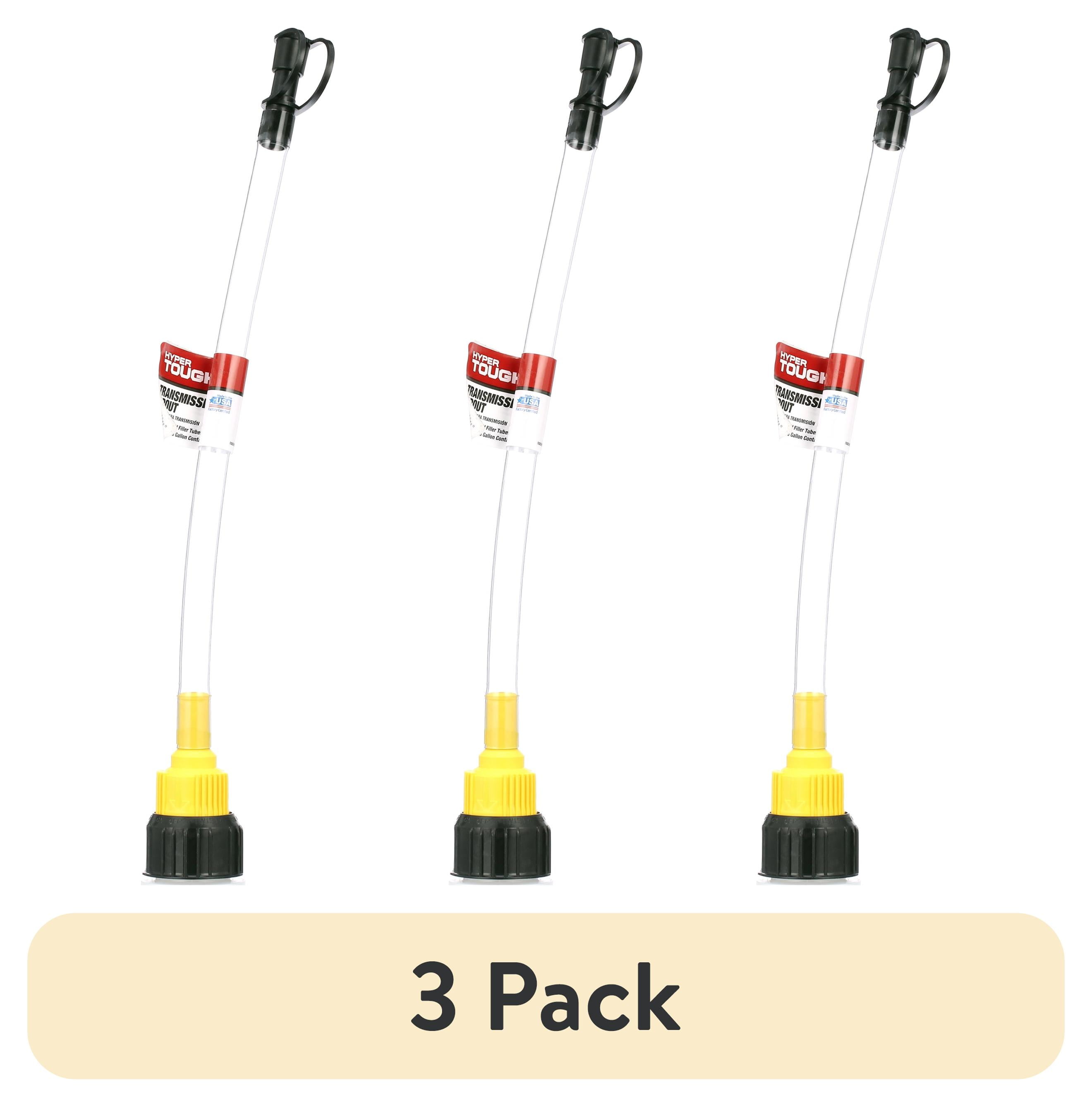 (3 pack) Hyper Tough Gear Oil Fluid Plastic Funnel Spout, 10106 ...