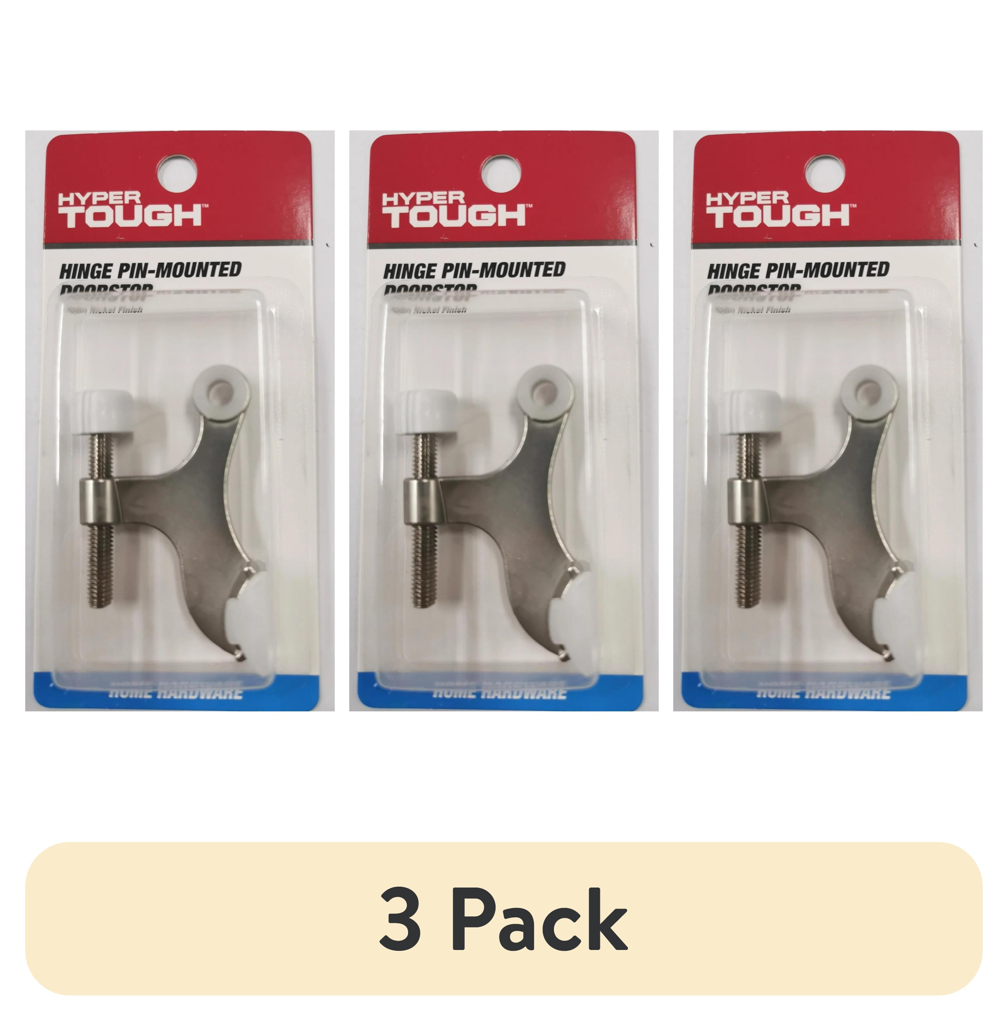 (3 pack) Hyper Tough Satin Nickel Hinge Pin Door Stop - Walmart.com