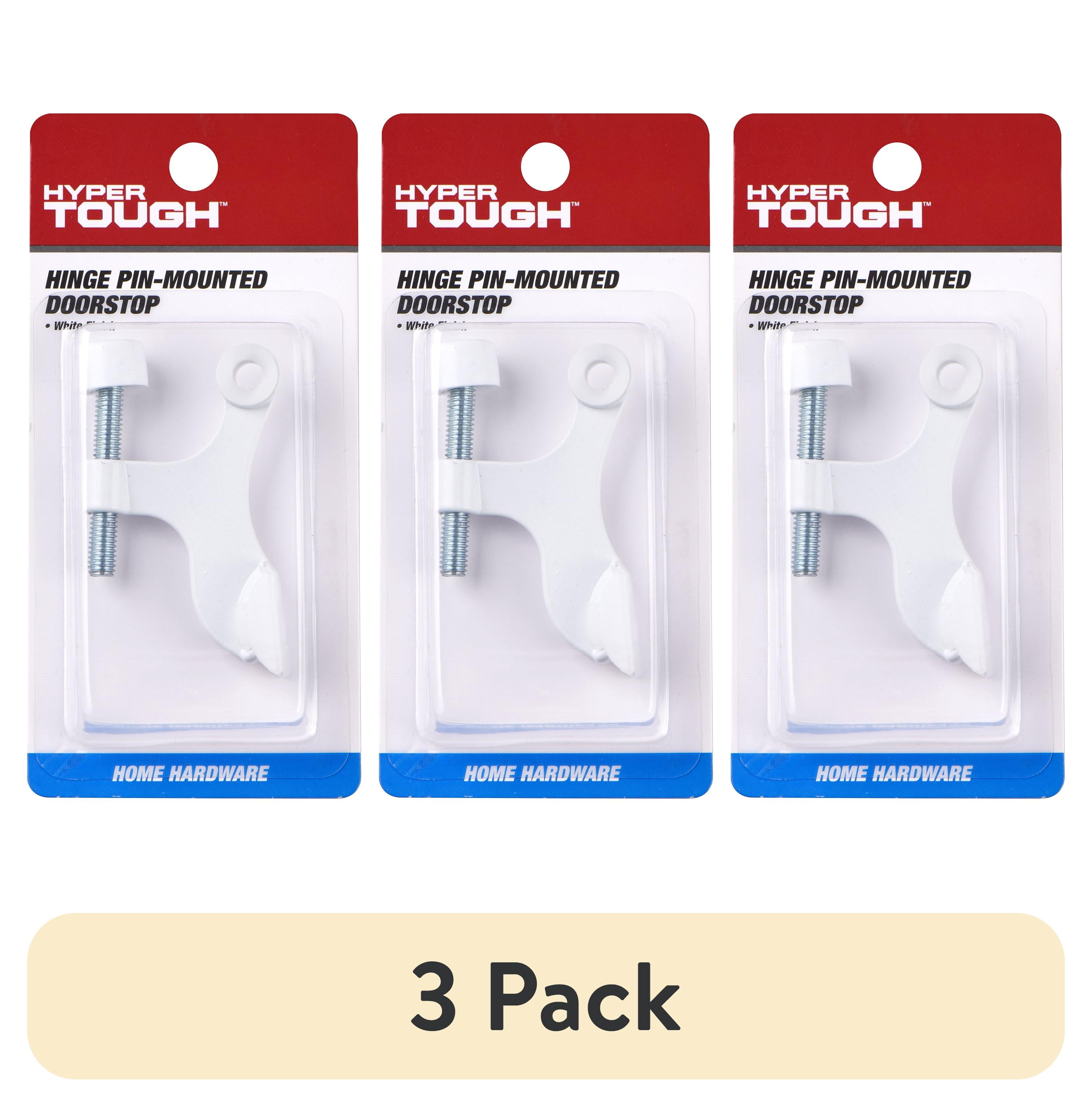 (3 pack) Hyper Tough White Hinge Pin Door Stop - Walmart.com