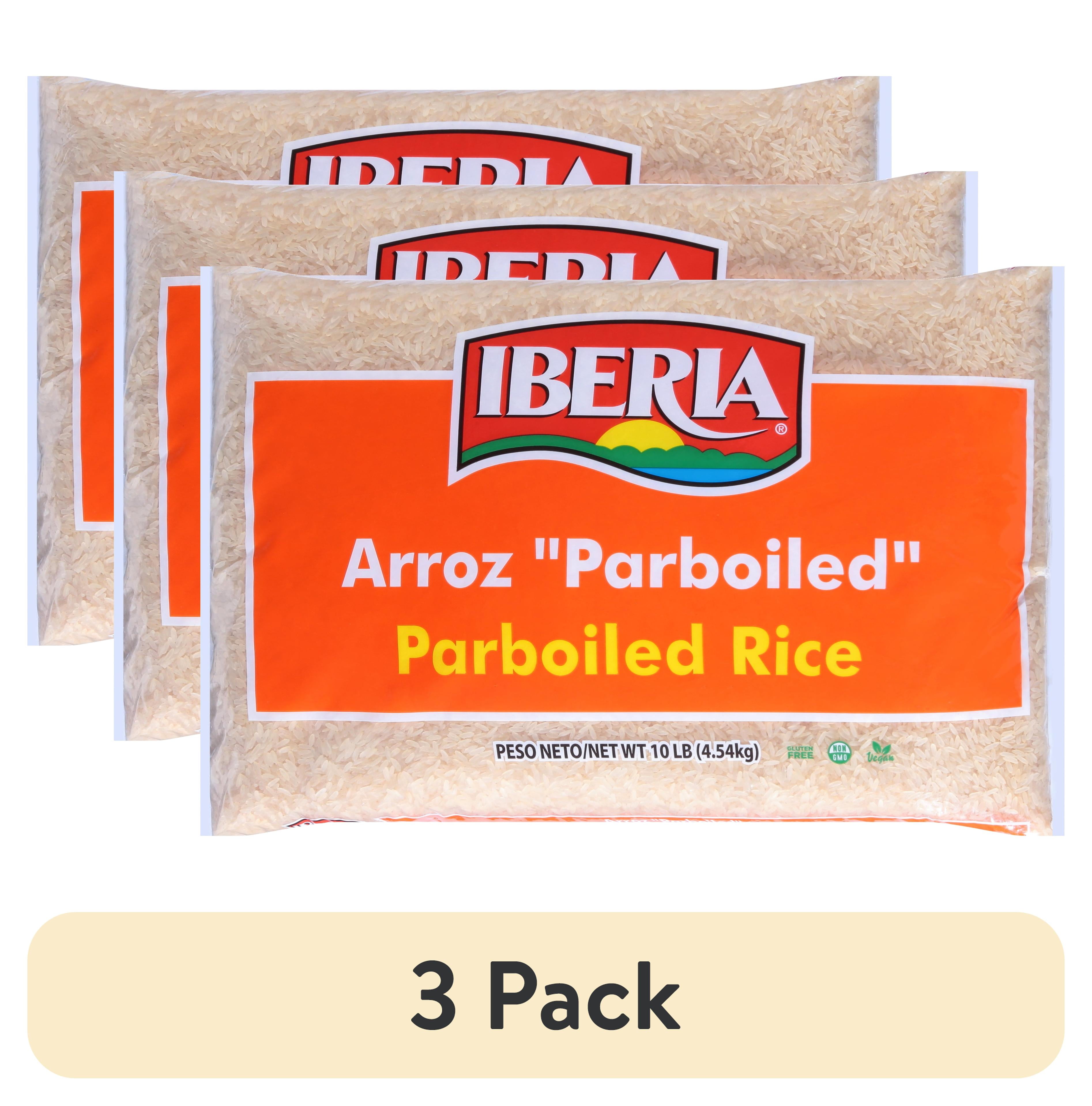 (3 pack) Iberia Parboiled Rice 10 lb - Walmart.com