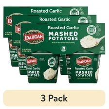 Idahoan Real Potato Packets, Buttery Homestyle & Roasted Garlic Mixes ...