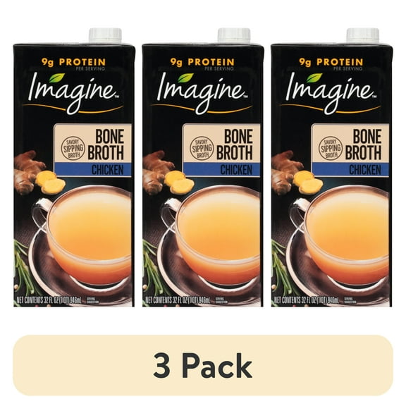 Swanson Sipping Chicken Bone Broth, Flavorful 10.75 Ounce Cup with ...