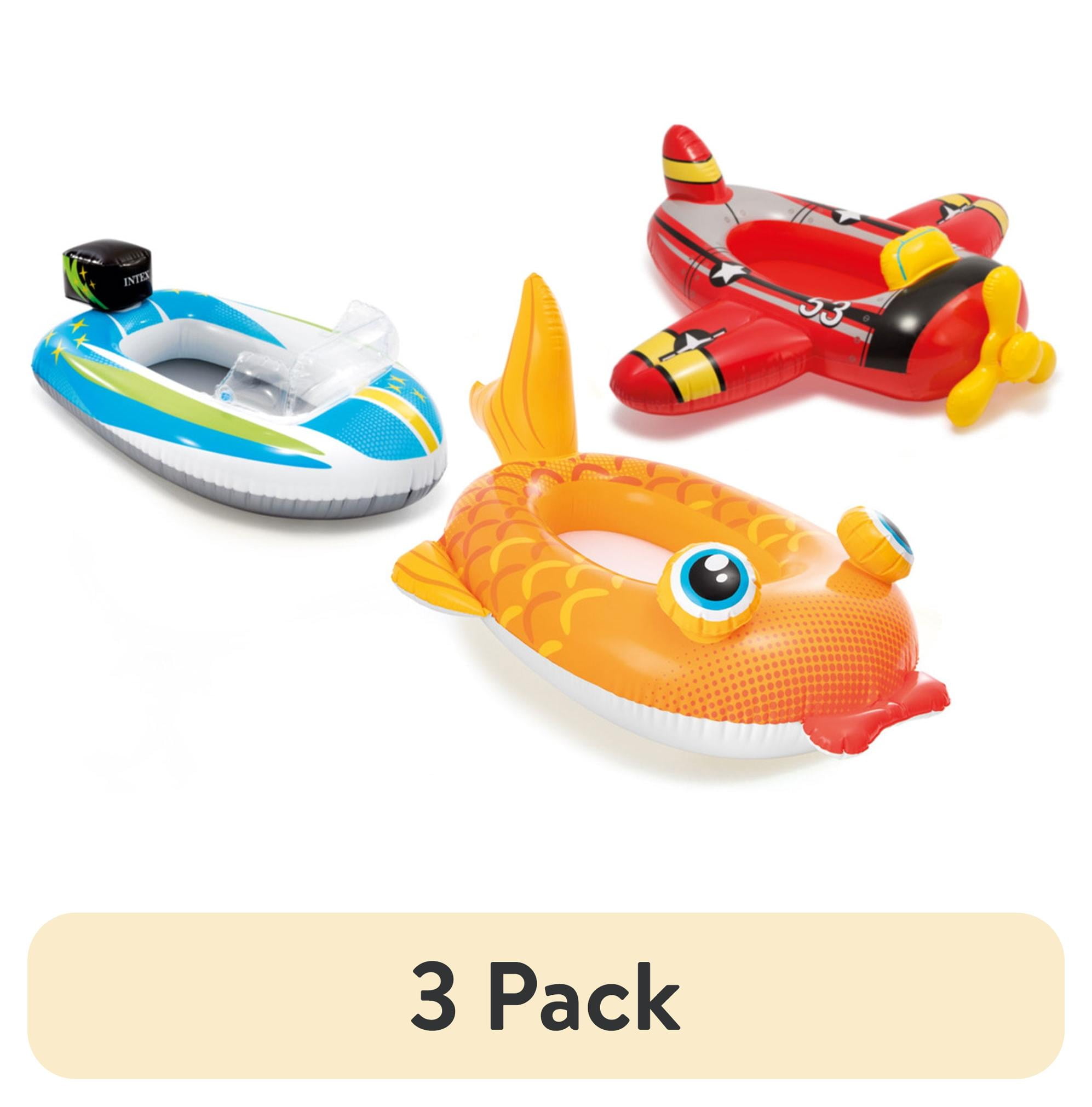 (3 pack) Intex The Wet Set Pool Cruisers Inflatable Ride-On Pool Floats ...