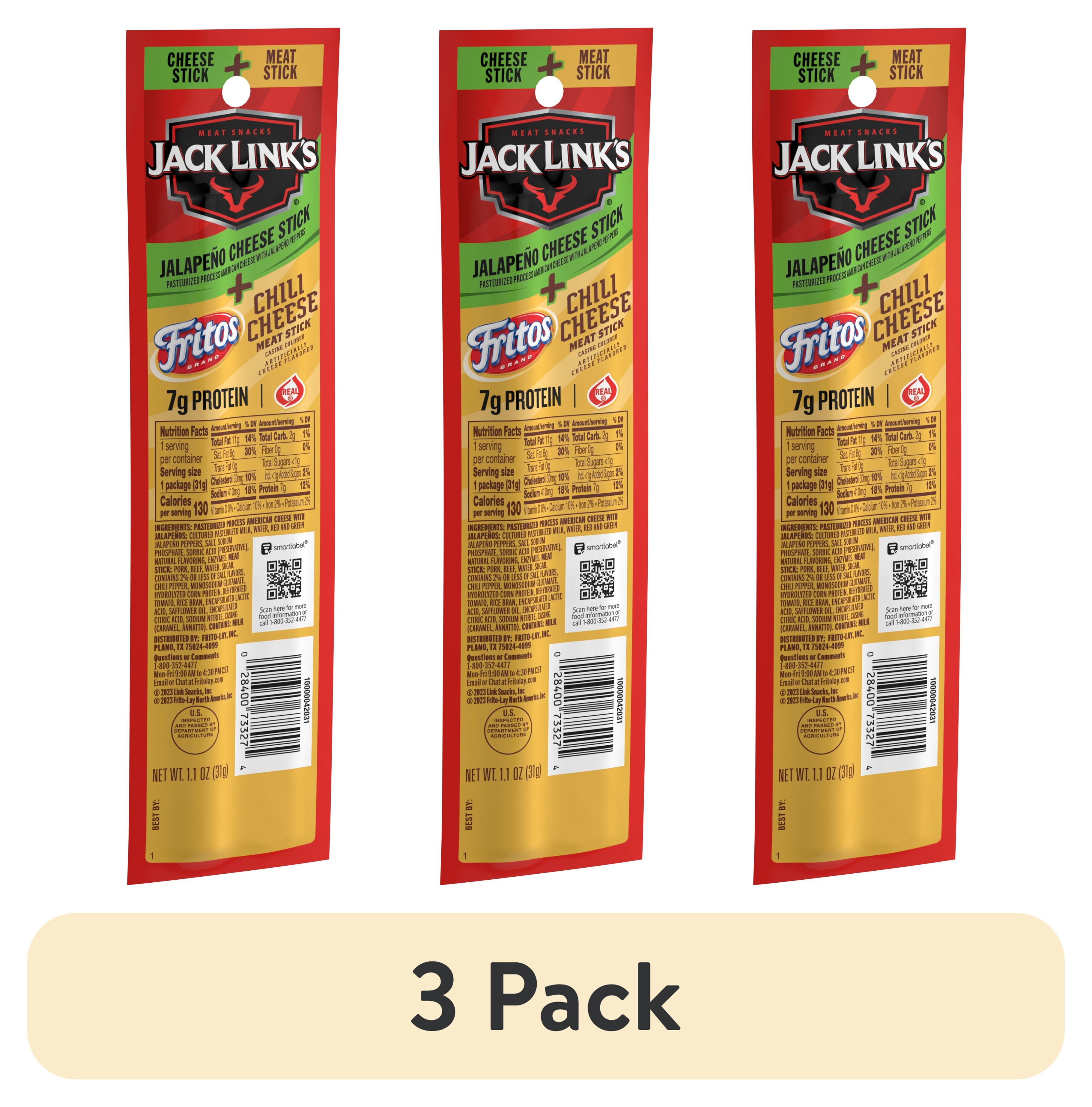 (3 pack) Jack Link's Flavored Meat Stick Fritos Chili Cheese & Jalapeno ...