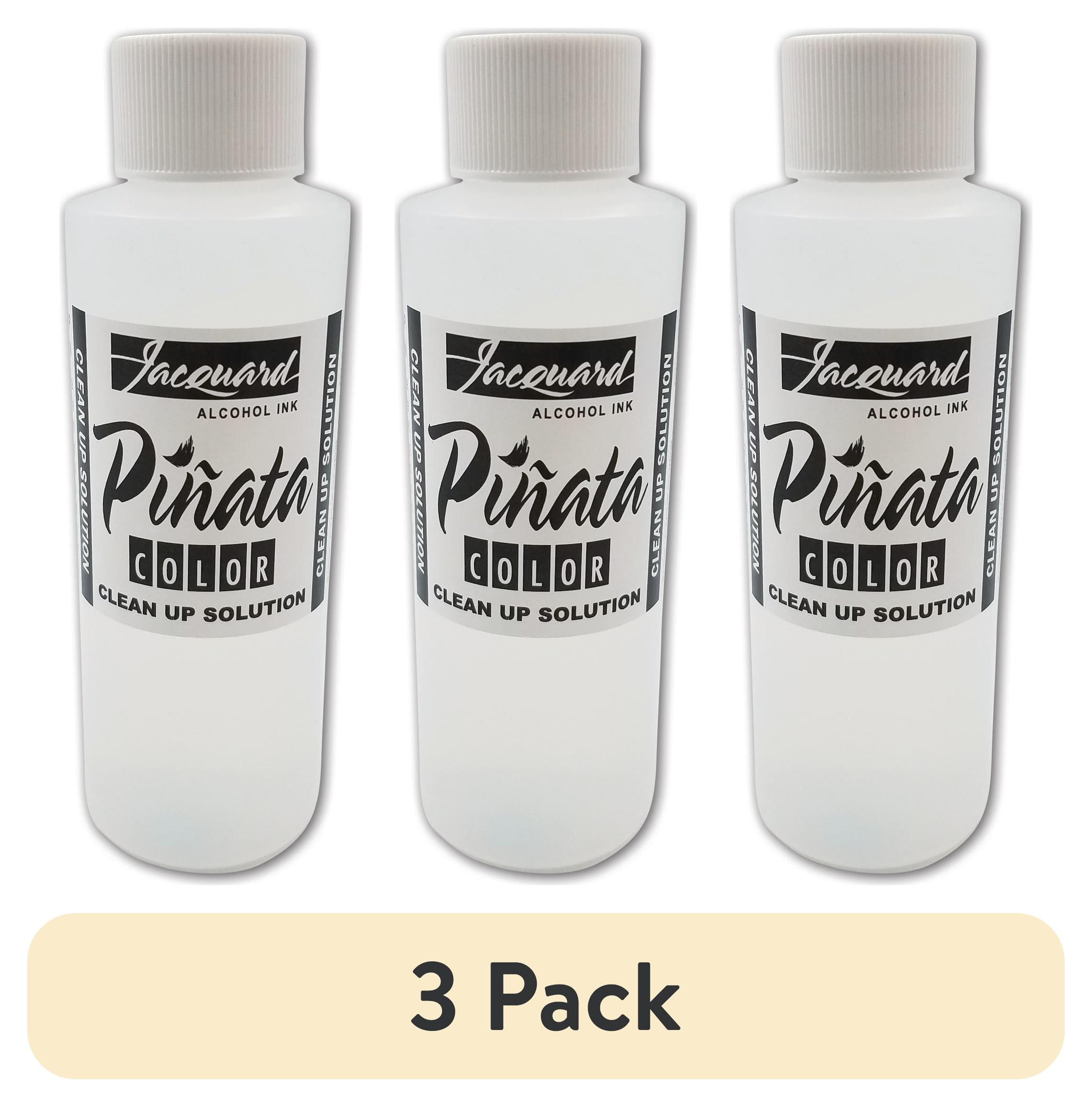(3 pack) Jacquard Pinata Alcohol Ink Clean Up Solution, 4 oz. - Walmart.com