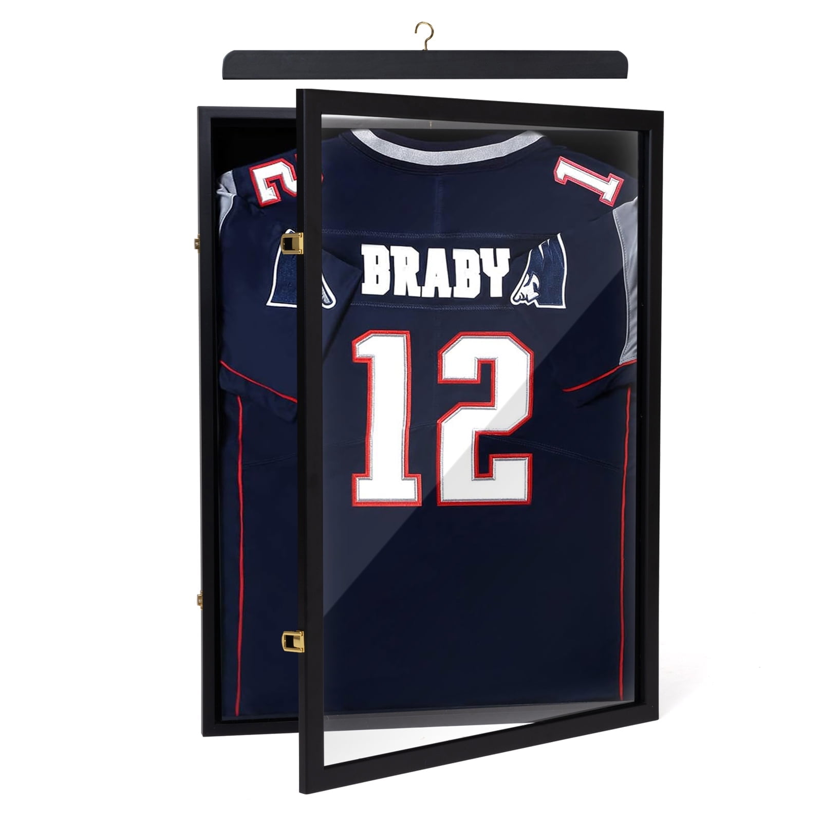 (3 pack) Jaxpety Jersey Display Case Football Baseball Basketball ...