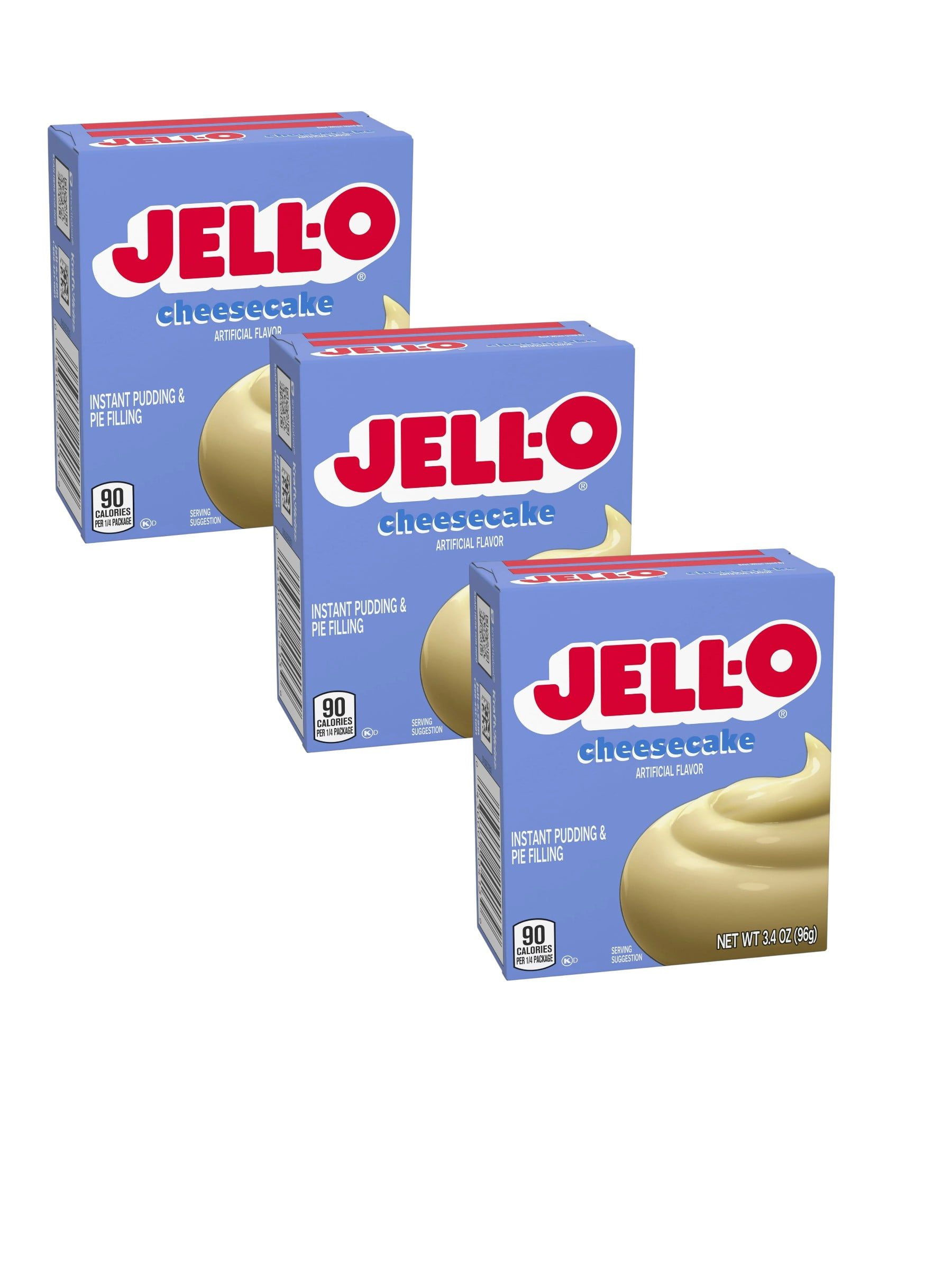 (3 pack) Jell-O Cheesecake Artificially Flavored Instant Pudding & Pie ...