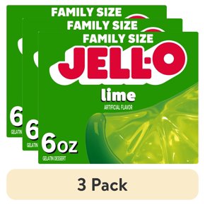 Sizes Jello Boxes