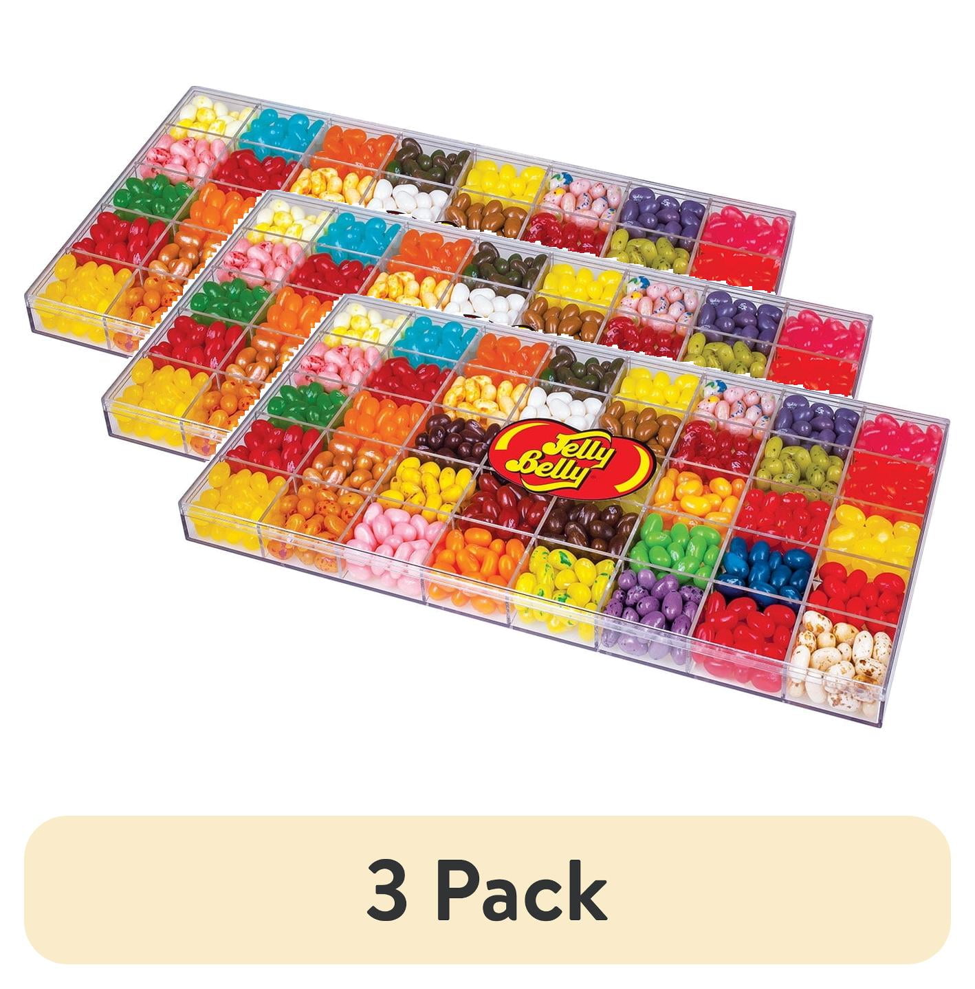 (3 pack) Jelly Belly 40-Flavor Clear Jelly Bean Gift Box, 32 Ounces of ...