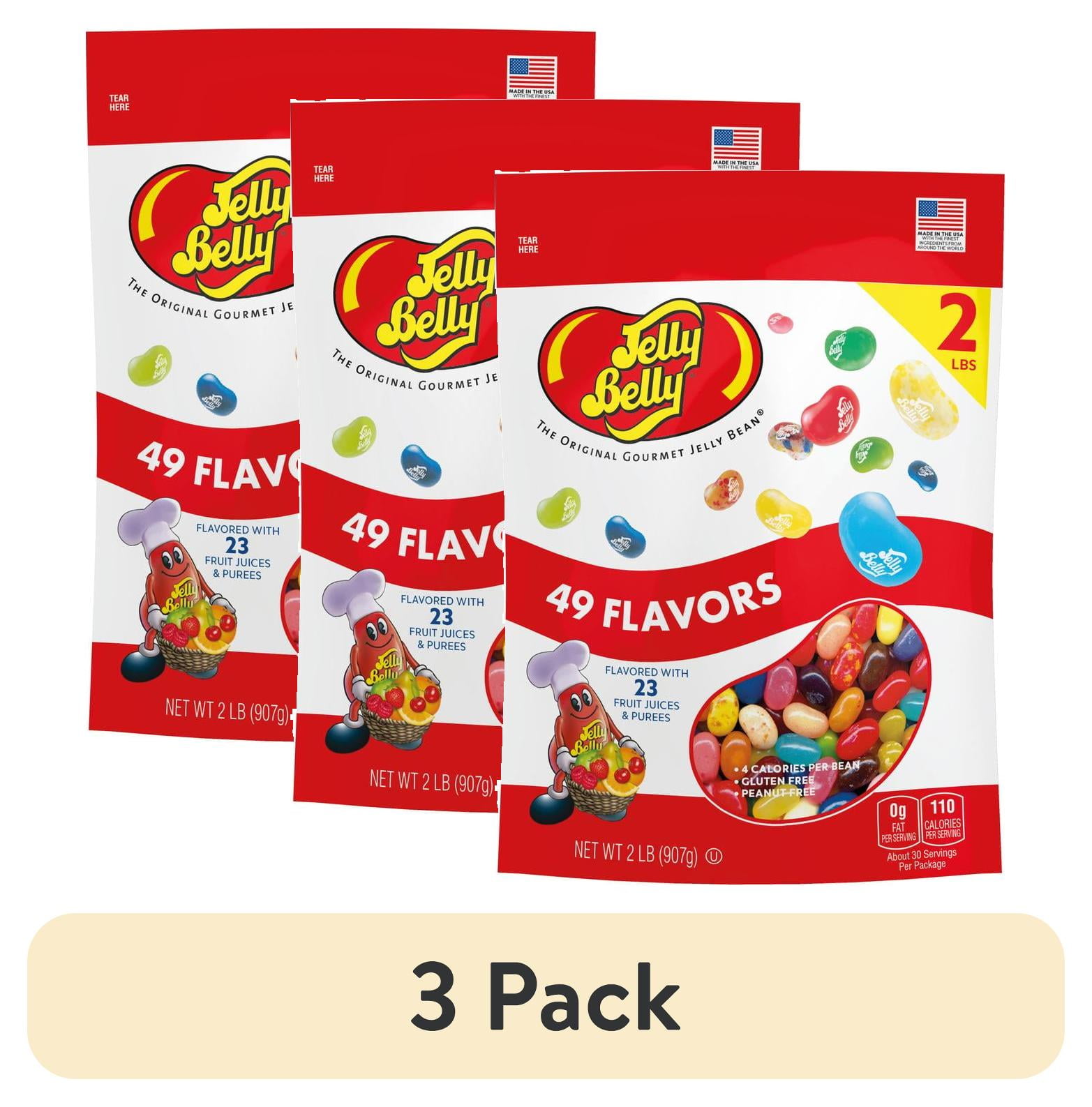 (3 pack) Jelly Belly 49-Assorted Jelly Bean Flavors - 2 Pound (32 oz ...