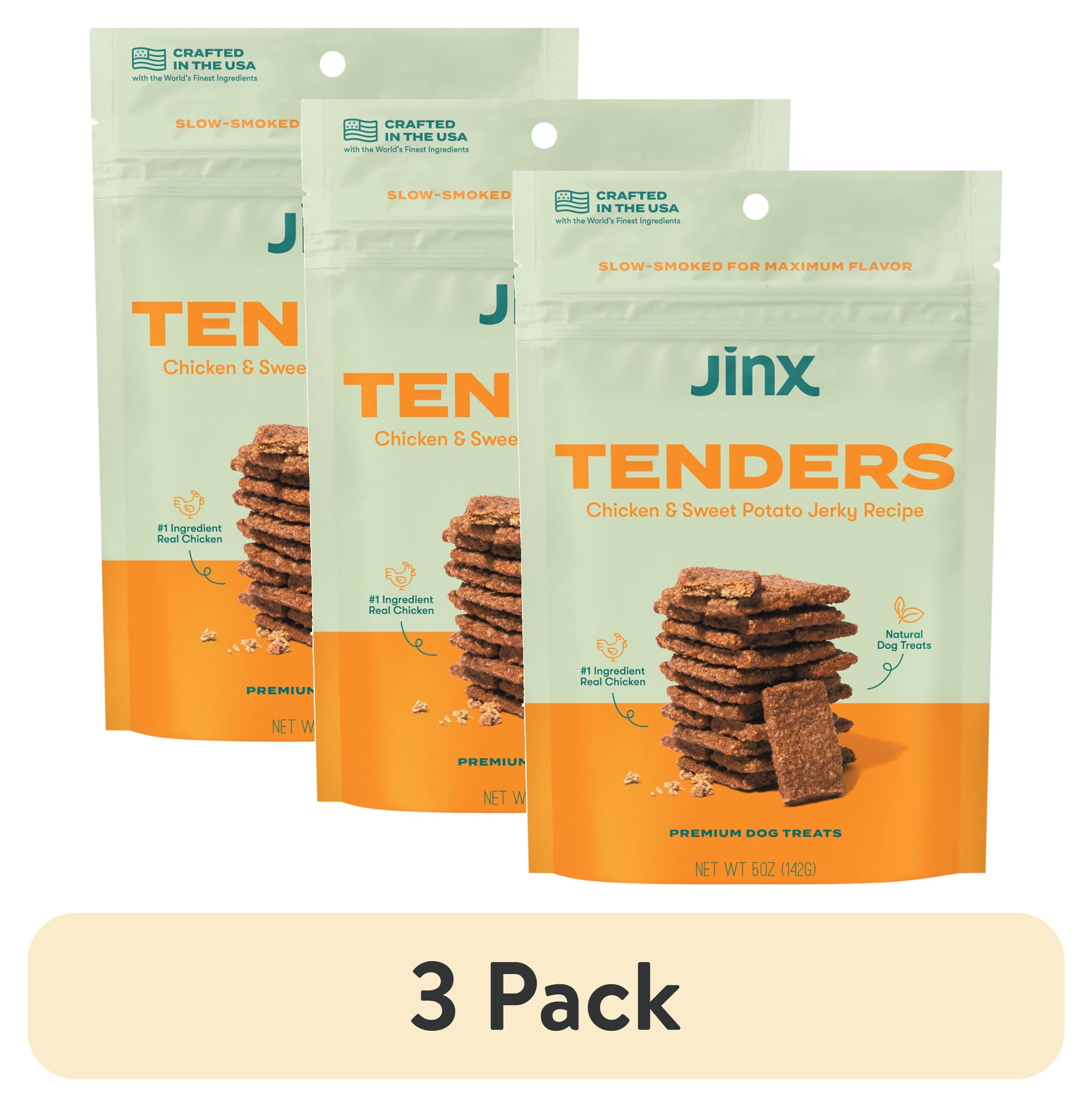 (3 pack) Jinx Chicken Tenders, Dog Treats,5oz Bag - Walmart.com