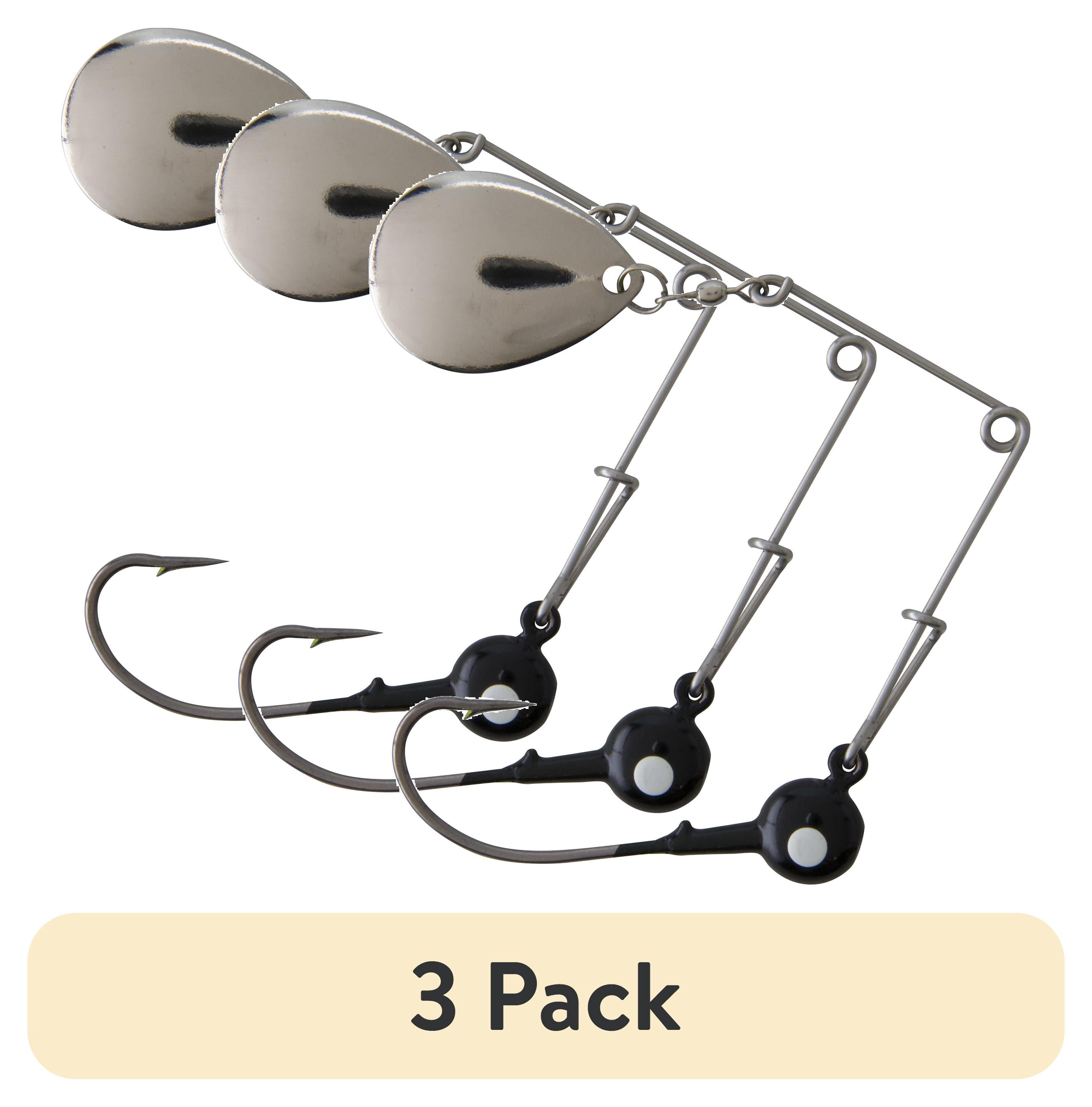 Johnson Fishing Beetle Spin Nickel Blade Hard Bait 3 Pack - Spinner ...