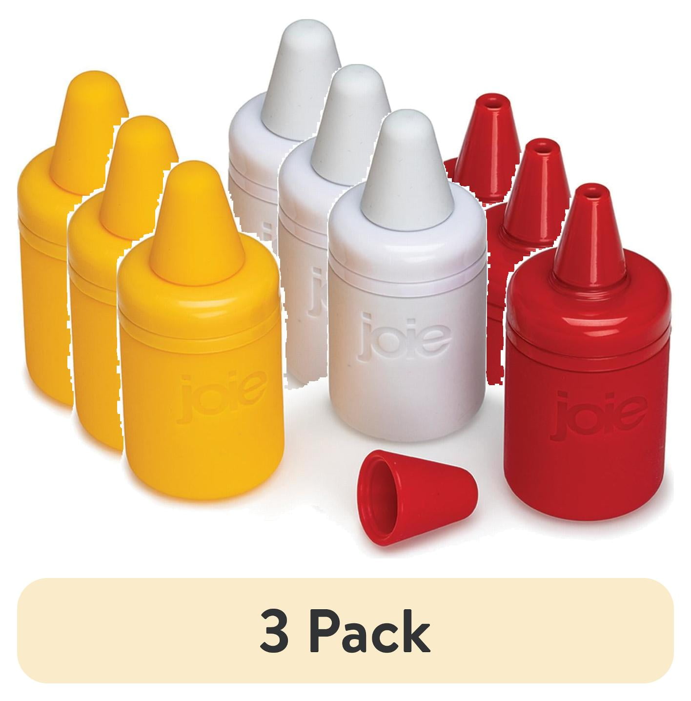 Joie Mini Condiment Containers - Colorful 3pc Set - Walmart.com