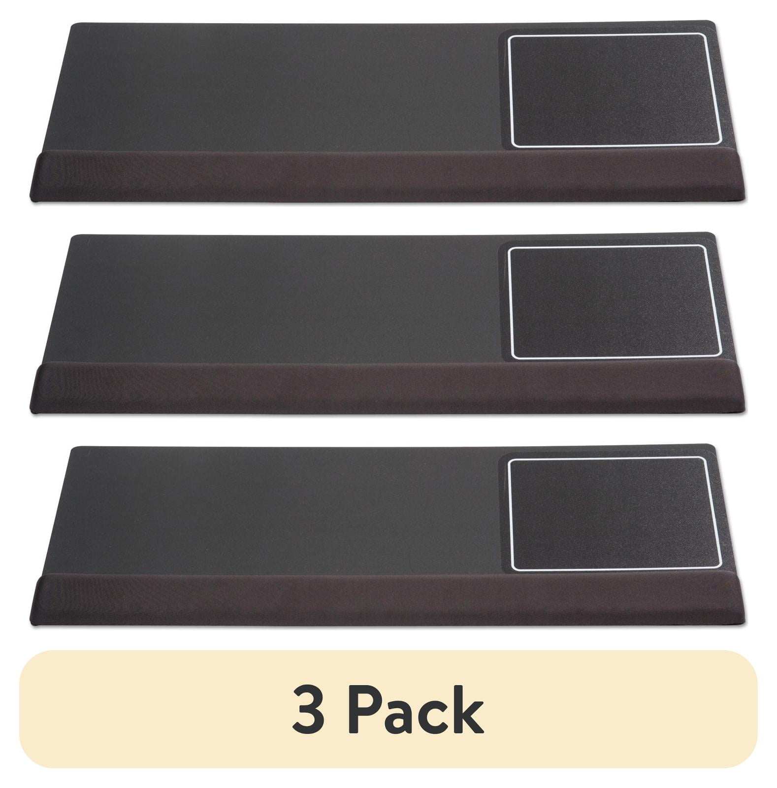(3 pack) Kelly Computer ViscoElastic Keyboard/Mouse Wrist Pad, Black ...