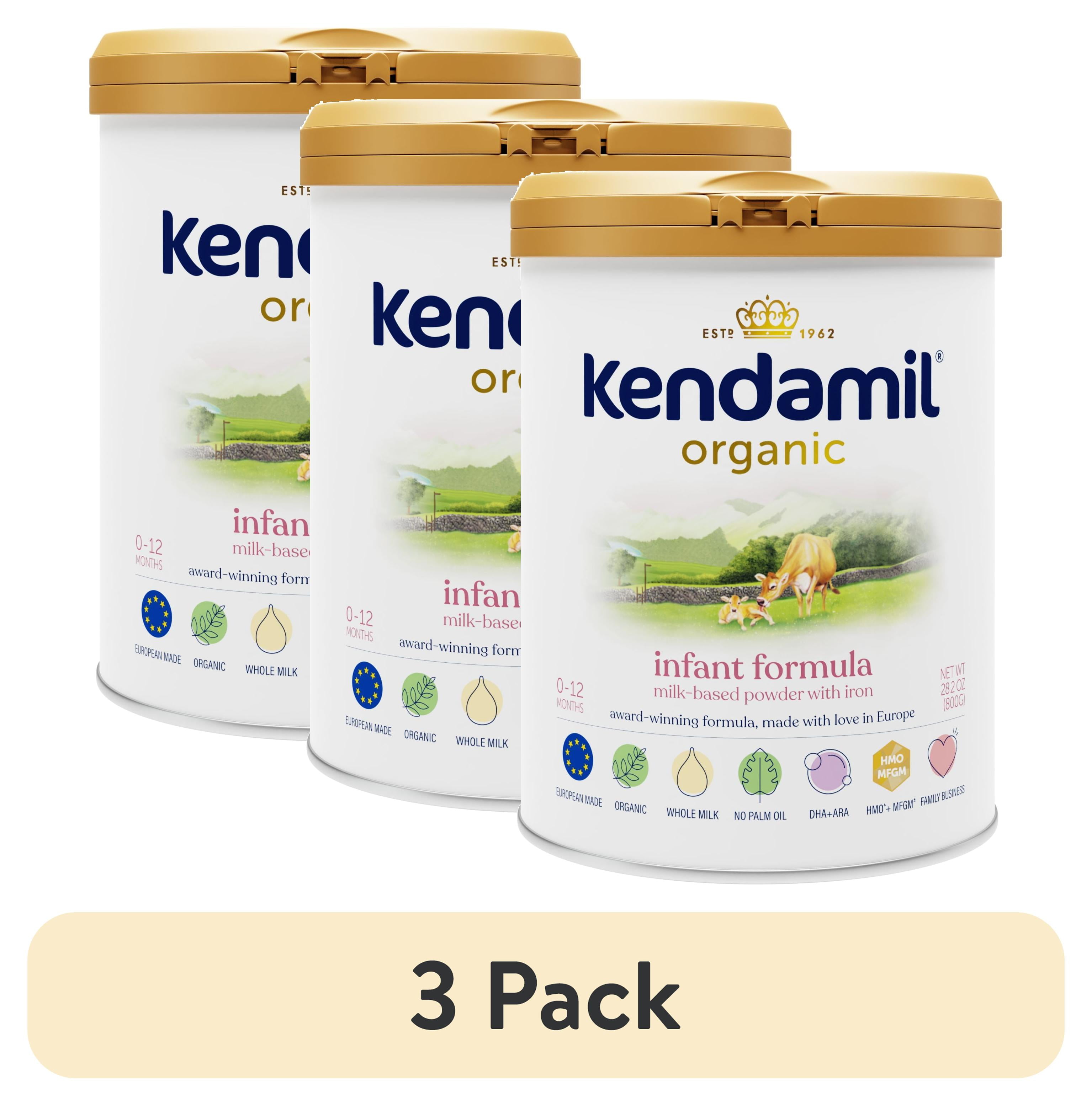 (3 pack) Kendamil Organic Whole Milk Infant Formula Powder, European ...
