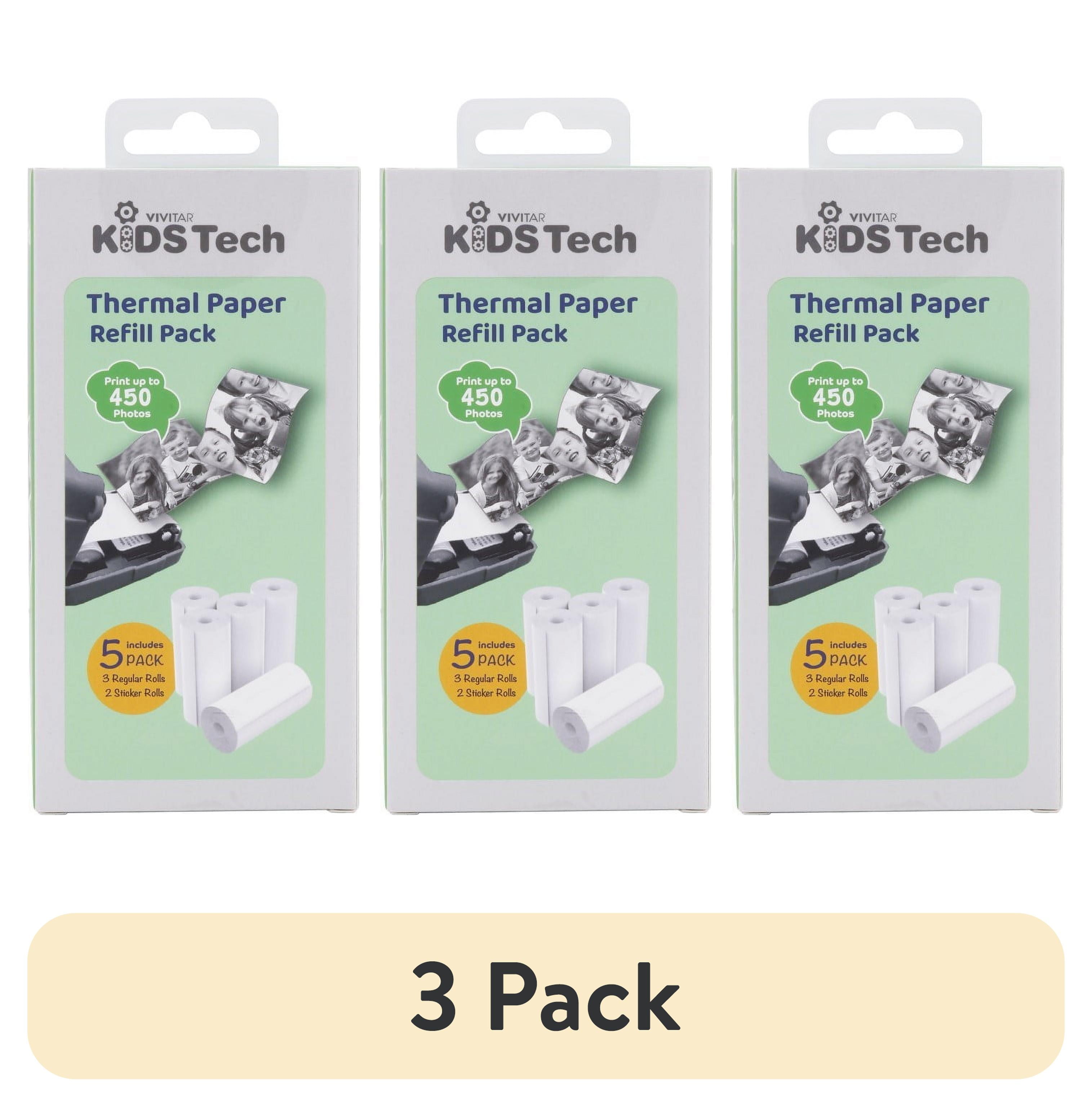 (3 pack) Kidstech 5 Pack Paper for InstaPrint Digital Camera - Walmart.com