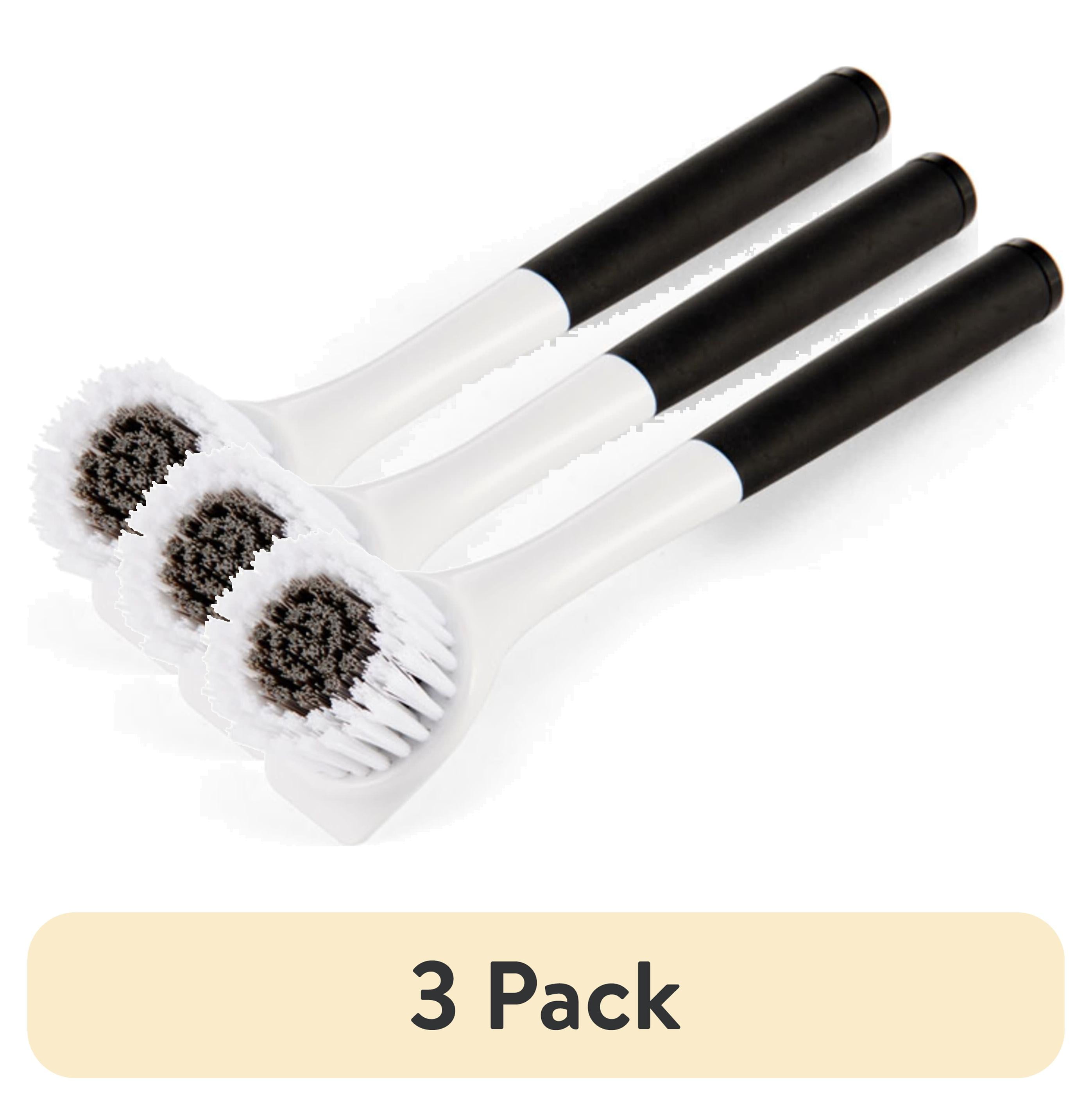 (1 pack) KitchenAid Round Sink Angled Brush with Black Soft Touch ...