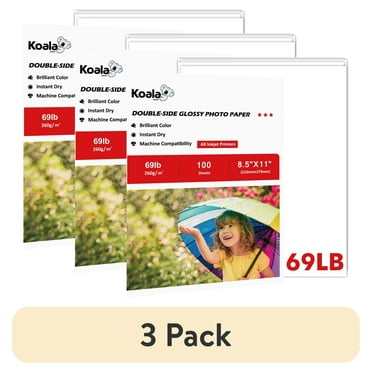 Koala Double Sided Photo Paper 11x17 Matte 66lb Heavyweight Matte Photo ...