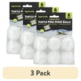(3 pack) Komodo Ping Pong Balls Turtle Toys, 6 pack, Glows in the Dark ...