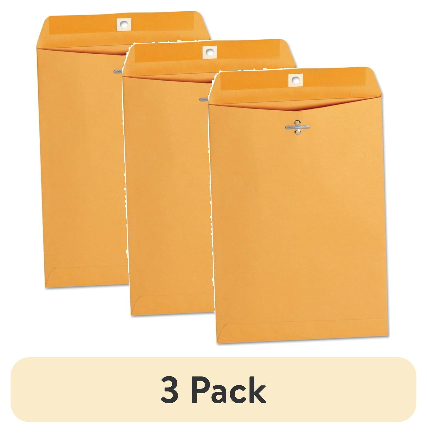 (3 pack) Universal UNV35262 7.5 in. x 10.5 in. #75 Square Flap Gummed ...