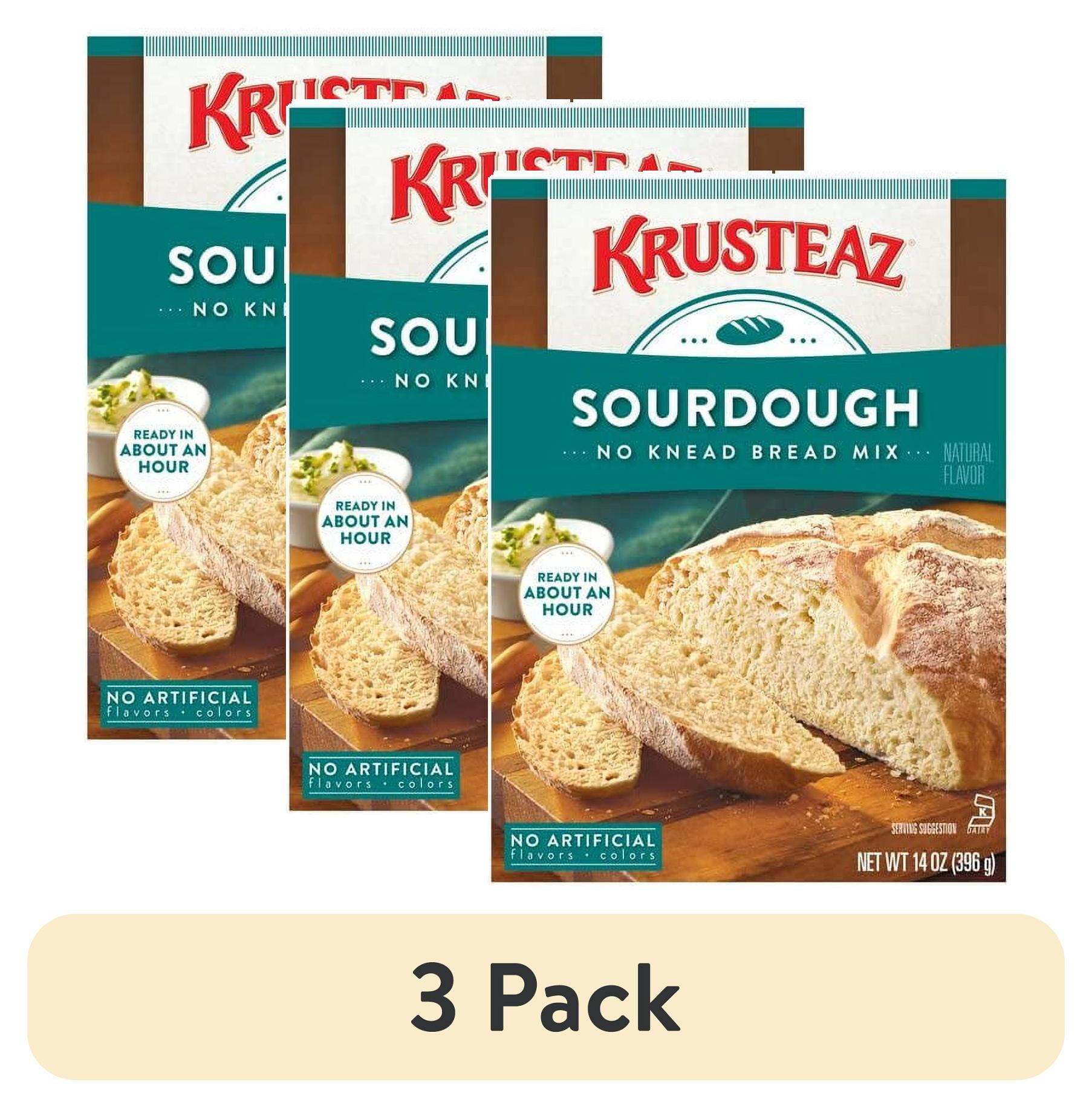 (3 pack) Krusteaz Bread Mix, Sourdough, 14 ozRD3 - Walmart.com