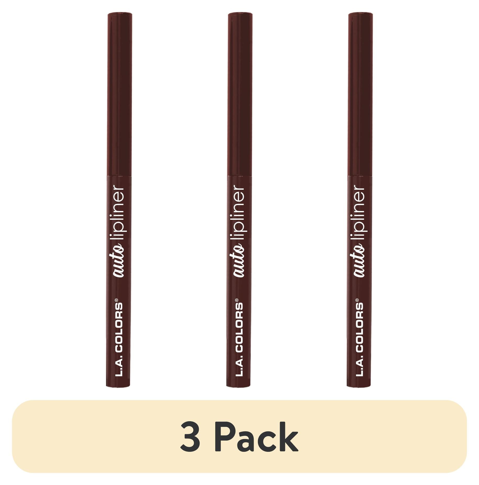 (3 pack) L.A. COLORS Long Lasting Auto Lipliner, Cocoa, 0.01 fl oz ...