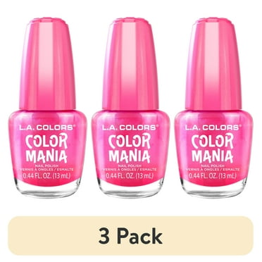 L.A. COLORS Gel-like Nail Polish, Zany, 0.44 fl oz - Walmart Business ...