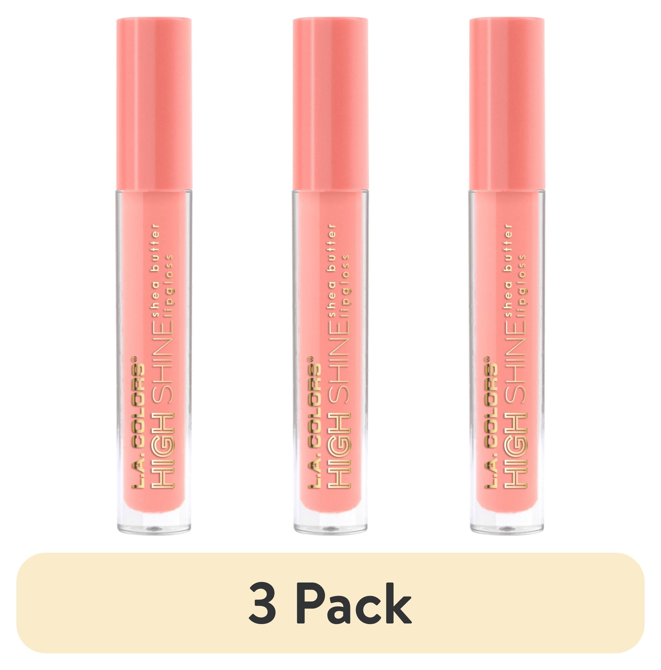 (3 pack) L.A. COLORS Moisturizing High Shine Shea Butter Non-Sticky ...