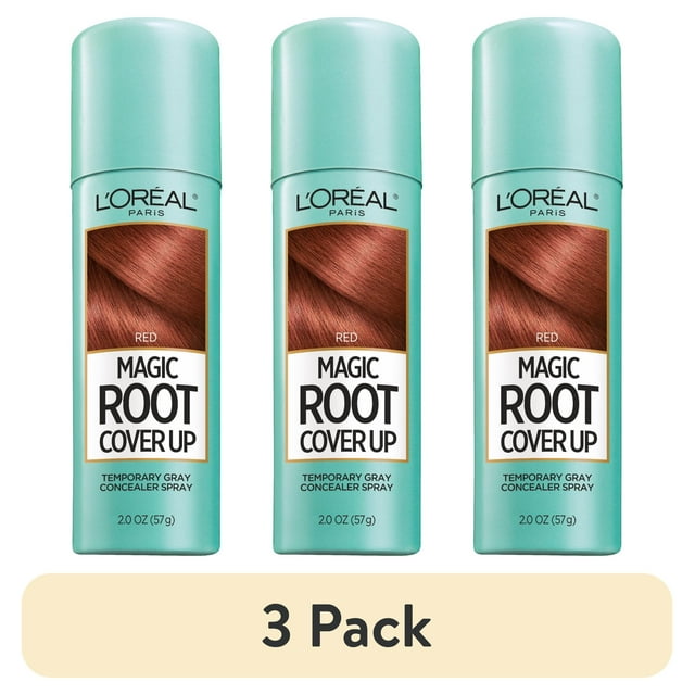 (3 pack) L'Oreal Paris Magic Root Cover Up Temporary Concealer Spray ...