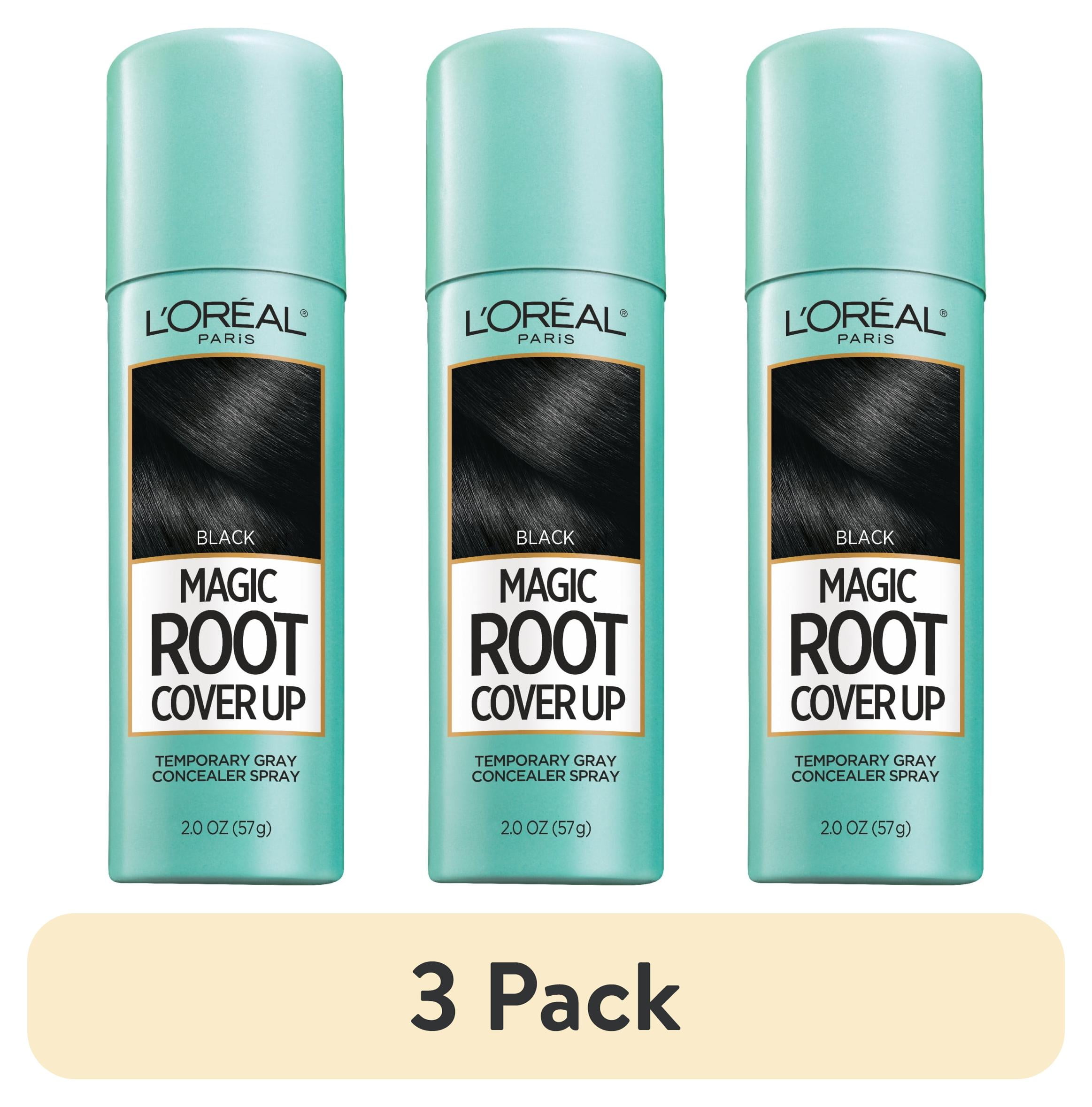 (3 pack) L'Oreal Paris Magic Root Cover Up Temporary Gray Concealer ...