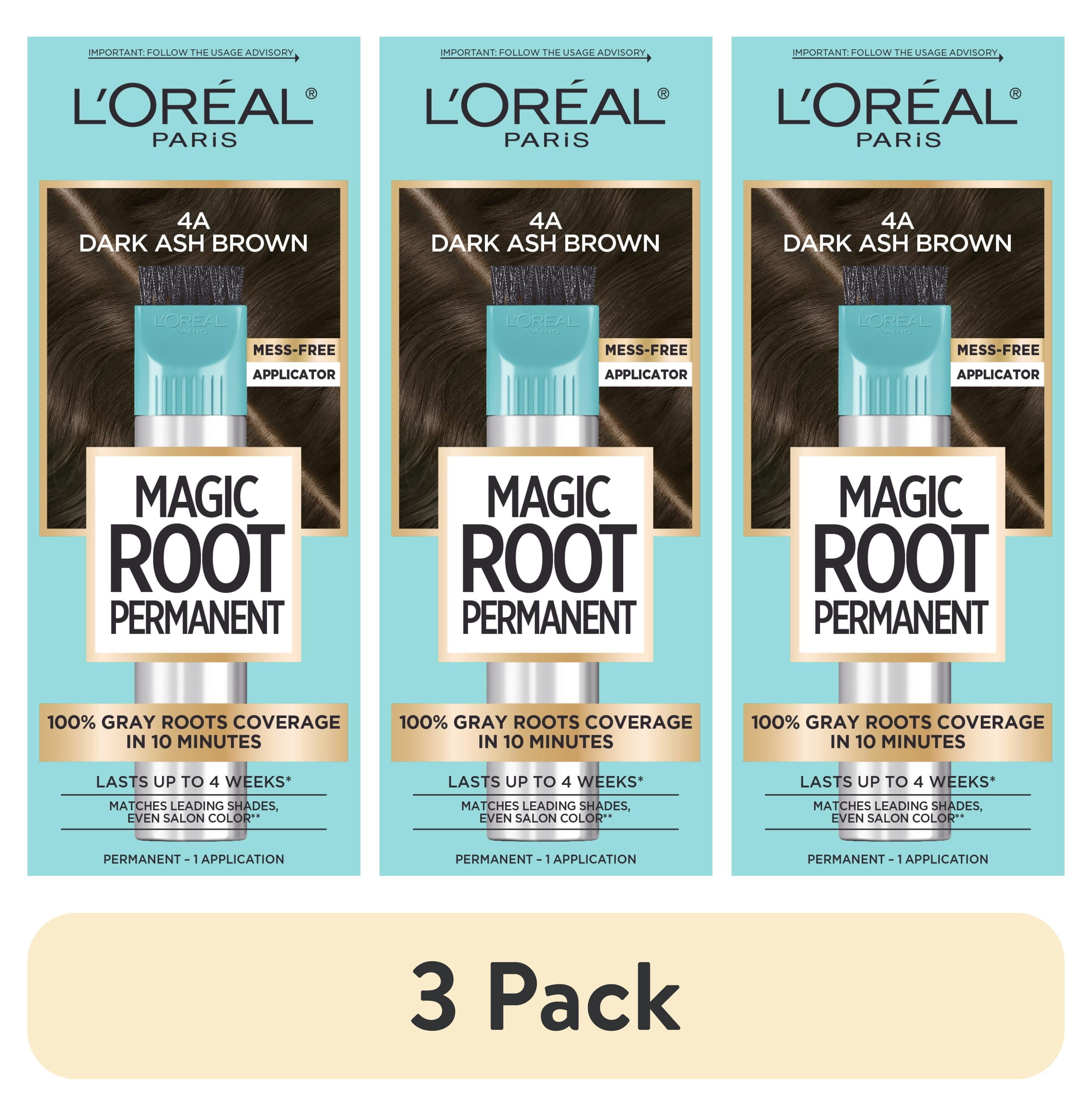 (3 pack) L'Oreal Paris Magic Root Rescue 10 Minute Hair Coloring Kit ...