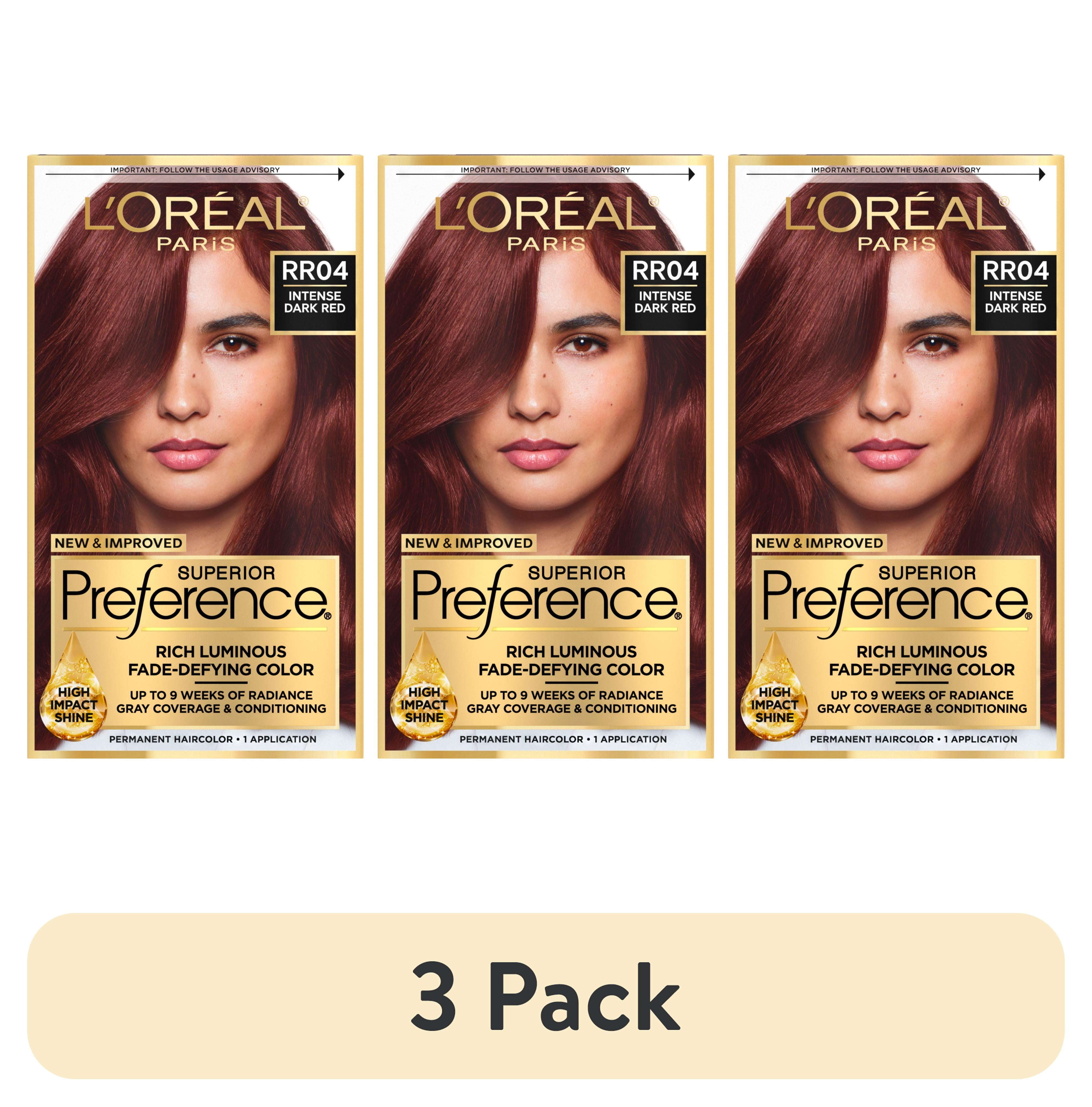 (3 pack) L'Oreal Paris Superior Preference Permanent Hair Color, Fade ...