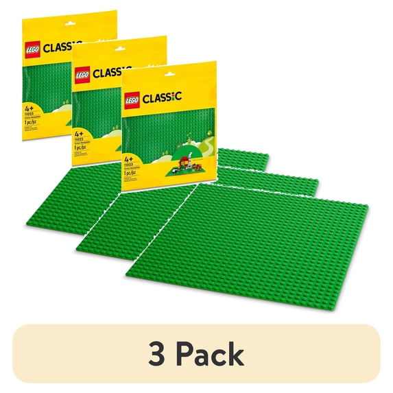 LEGO Classic Green Baseplate 11023 Brick Creations - Walmart.com
