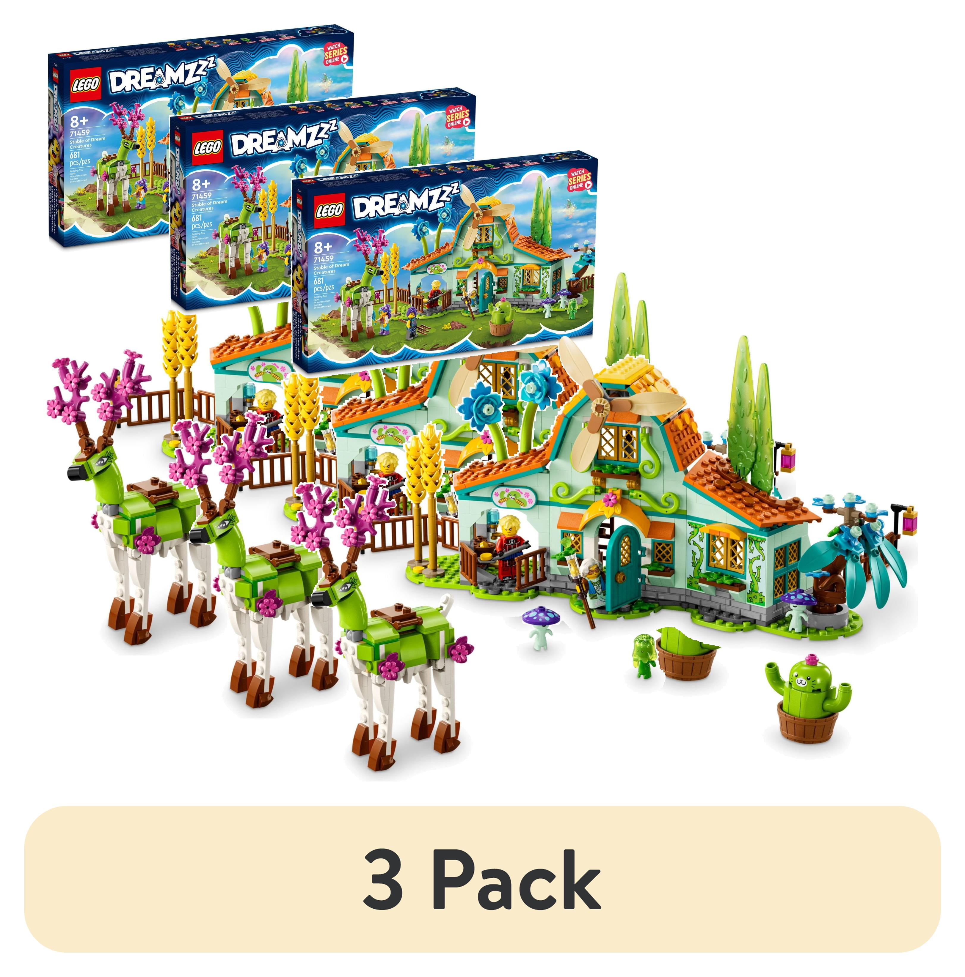 (3 pack) LEGO DREAMZzz Stable of Dream Creatures 71459 Fantasy Animal ...