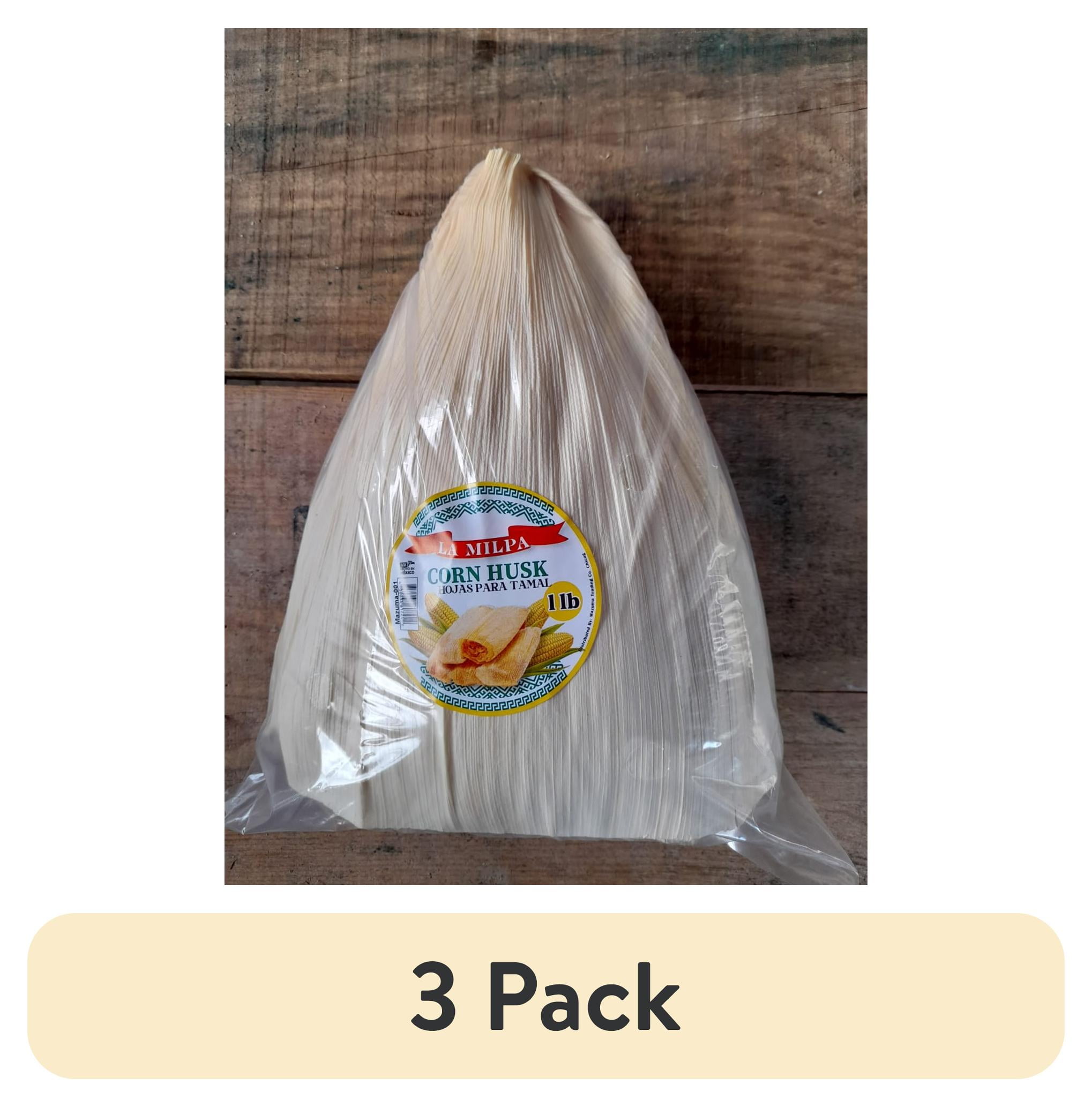 (3 pack) La Milpa Corn Husks, 1 lb - Walmart.com