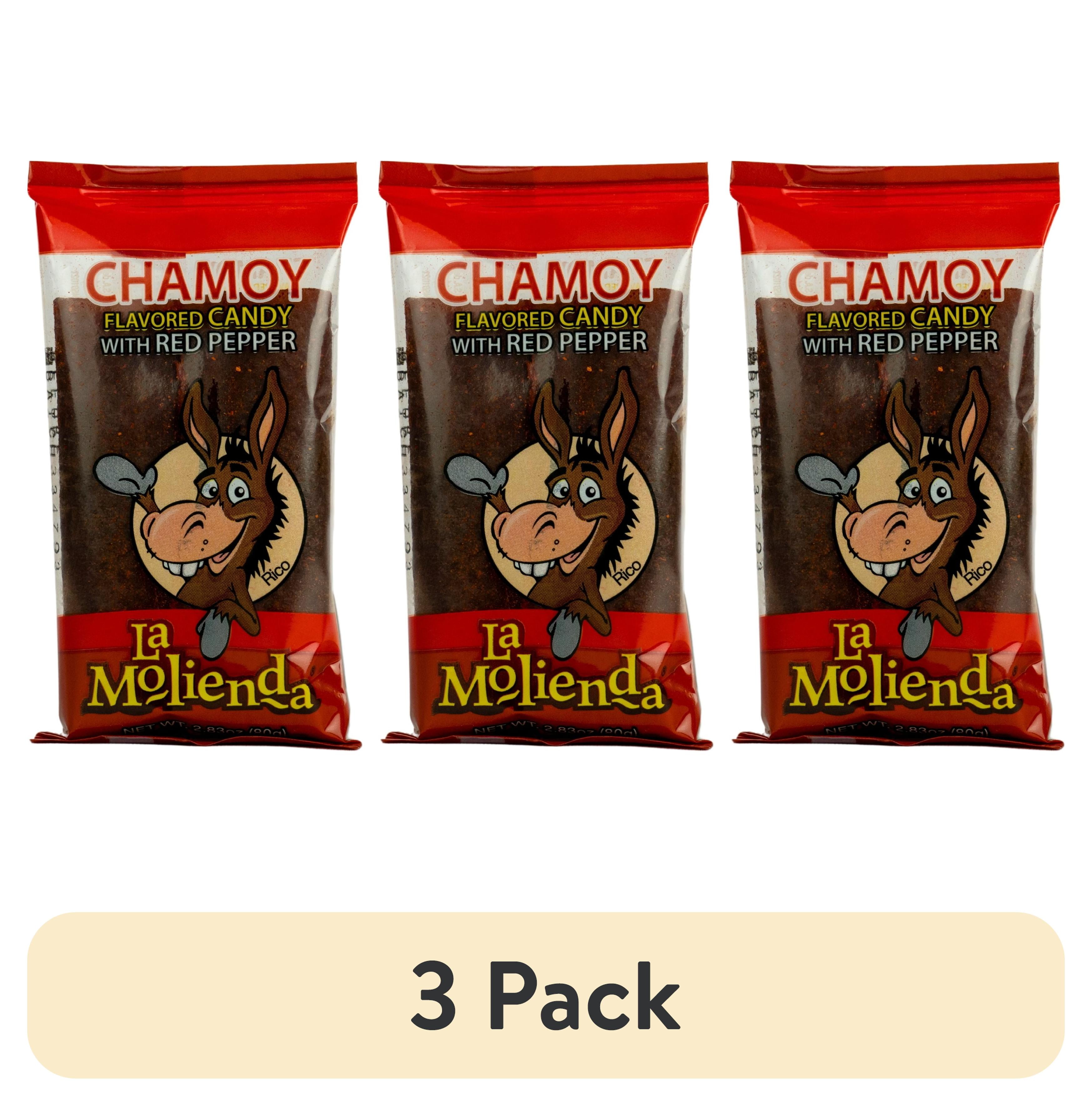 (3 pack) La Molienda Chamoy Burrito Candy, Sweet and Spicy Fruit Treat ...