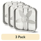 (3 pack) Lasko 20" Classic Box Fan with Weather-Resistant Motor, 3 ...