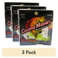 (3 pack) Leland Lures Crappie Magnet Softbait, White & Chartreuse, 15 ...