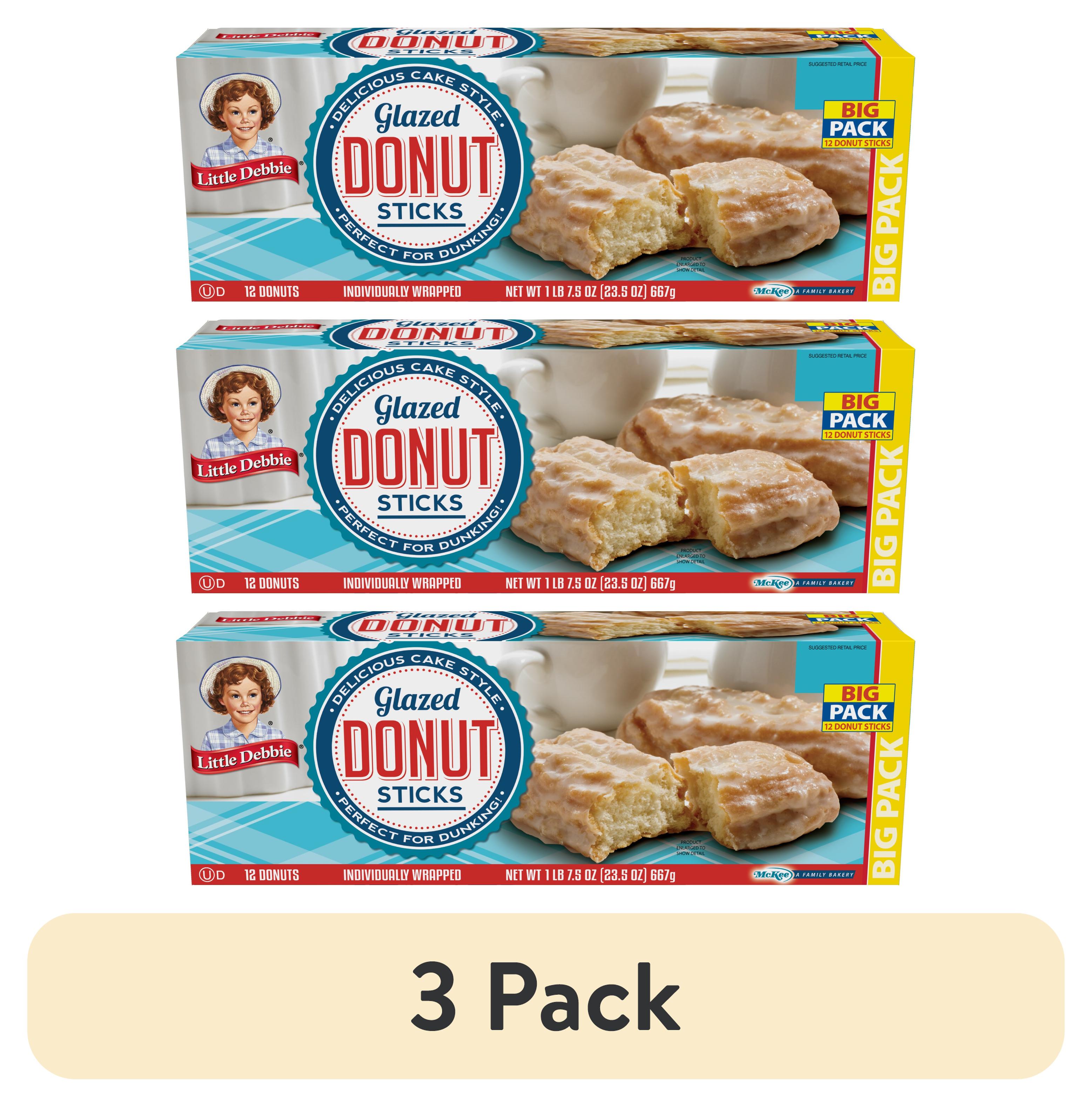3 Pack Snack Cakes Little Debbie Big Pack Donut Sticks Walmart 3 Pack Snack Cakes Little Debbie Big Pack Donut Sticks Walmart