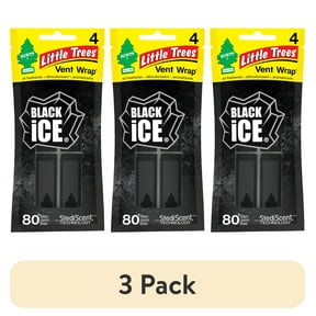 Little Trees Air Freshener Black Ice 24-Pack - Walmart.com