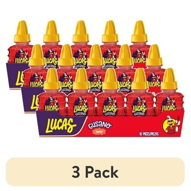 Lucas Skwinkles Salsagheti Watermelon Candy, Hot Flavor with Chili ...