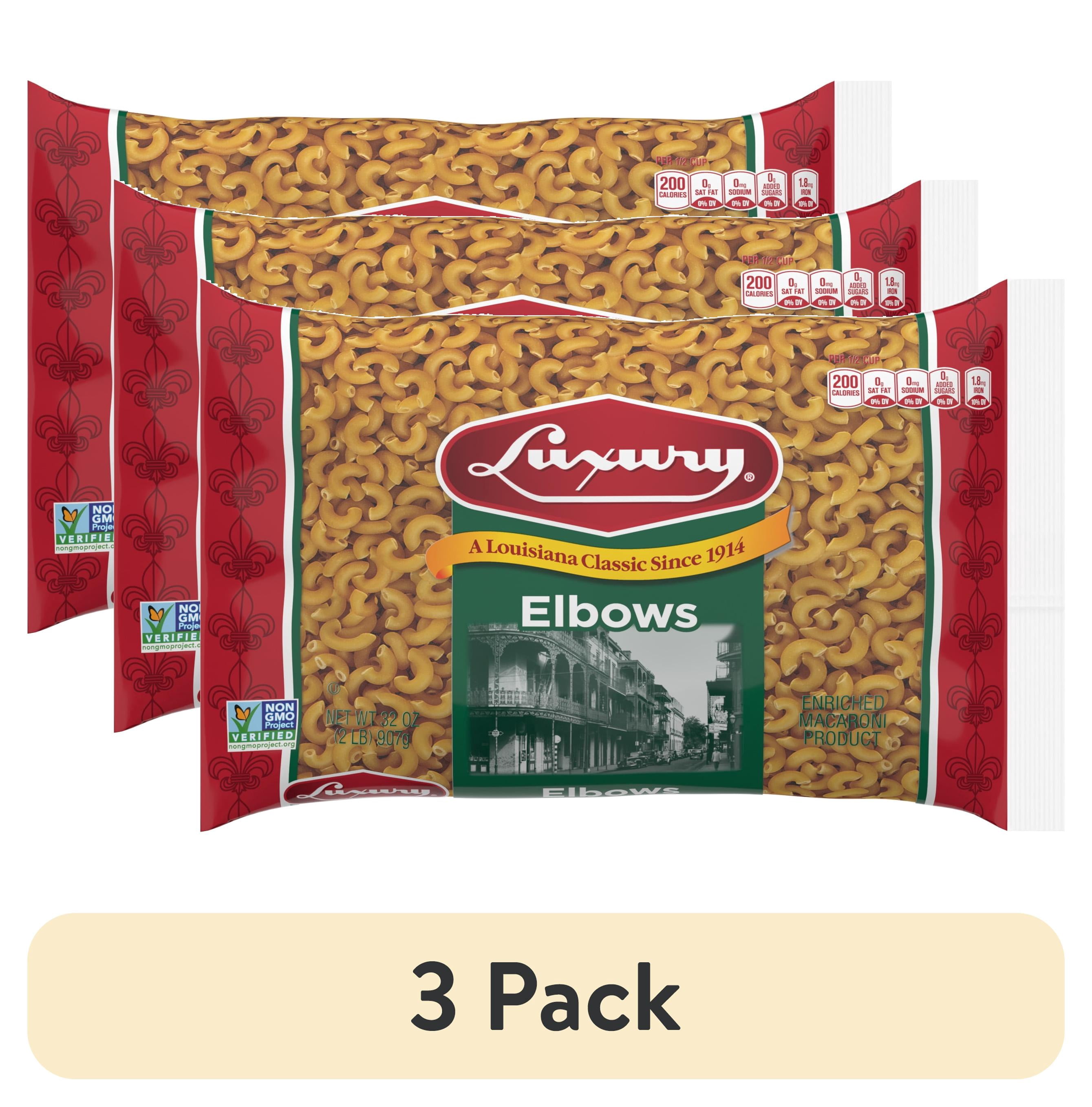 (3 pack) Luxury 32 oz Elbow Macaroni - Walmart.com