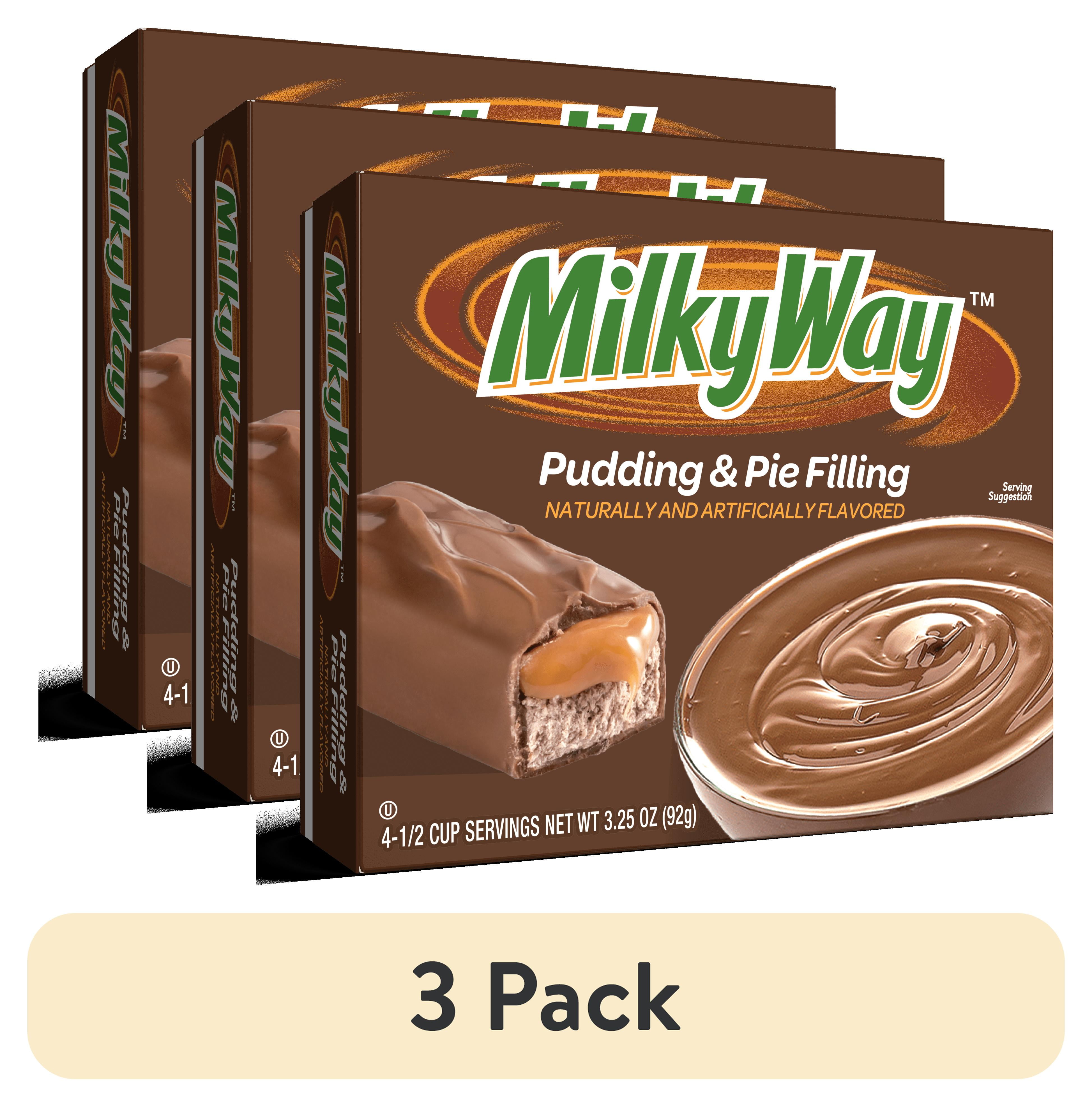(3 pack) MILKY WAY™ Milk Chocolate Pudding & Pie Filling, 3.03 oz, Box ...