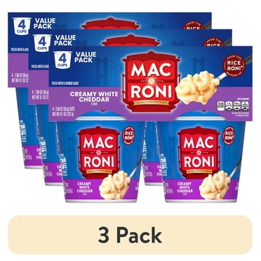 Mac A Roni Packaged Meals - Quick Office Lunch Solution - Walmart ...