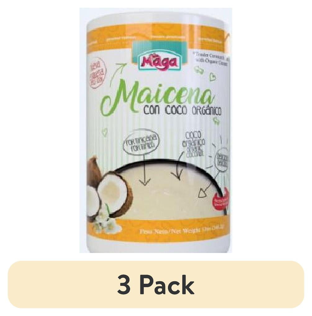(3 pack) Maga Instant Corn Starch Thickener Cereal with Coconut, Creamy ...